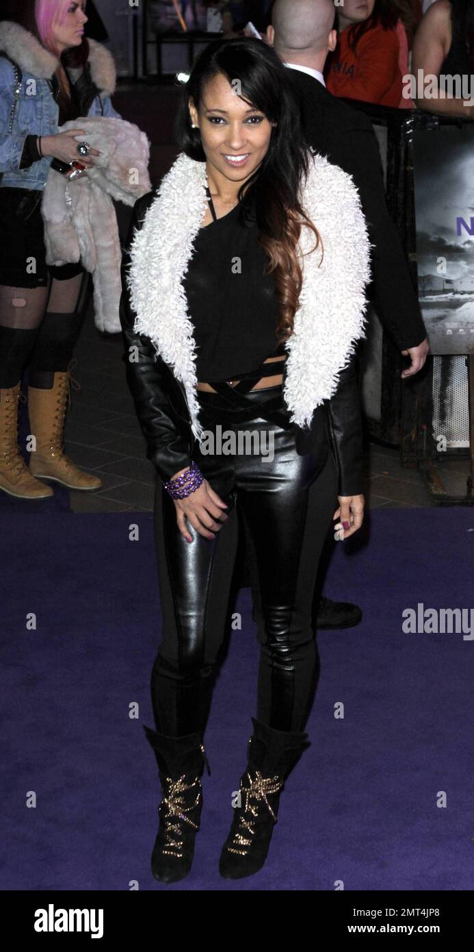 Lisa Maffia At The Premiere Of Never Say Never At The O2 Arena