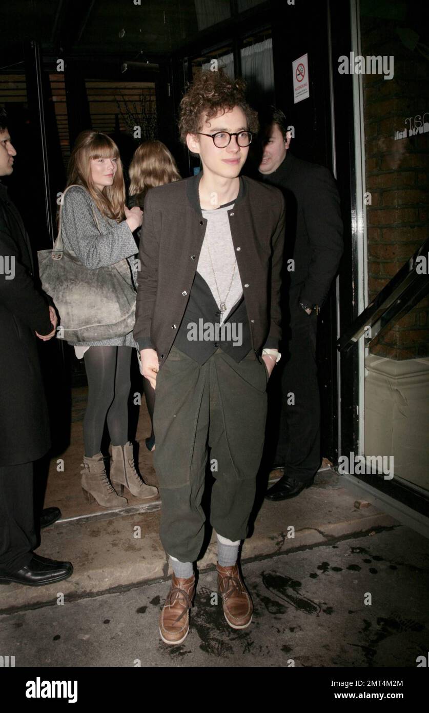 Olly Alexander at the Instyle new British talent event in London, UK. 1 ...