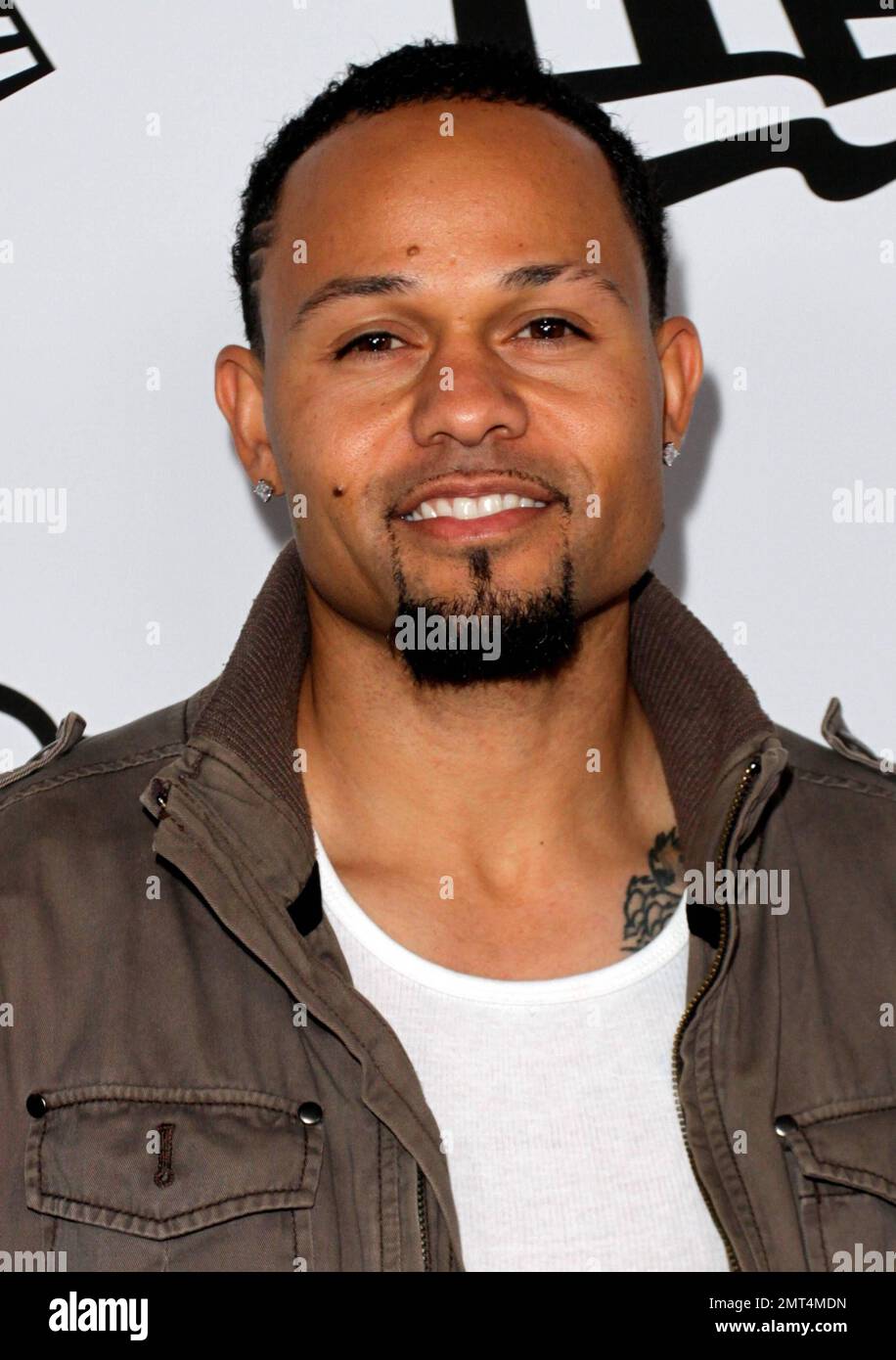 Professional baseball player Coco Crisp attends the New Era LA Flagship ...