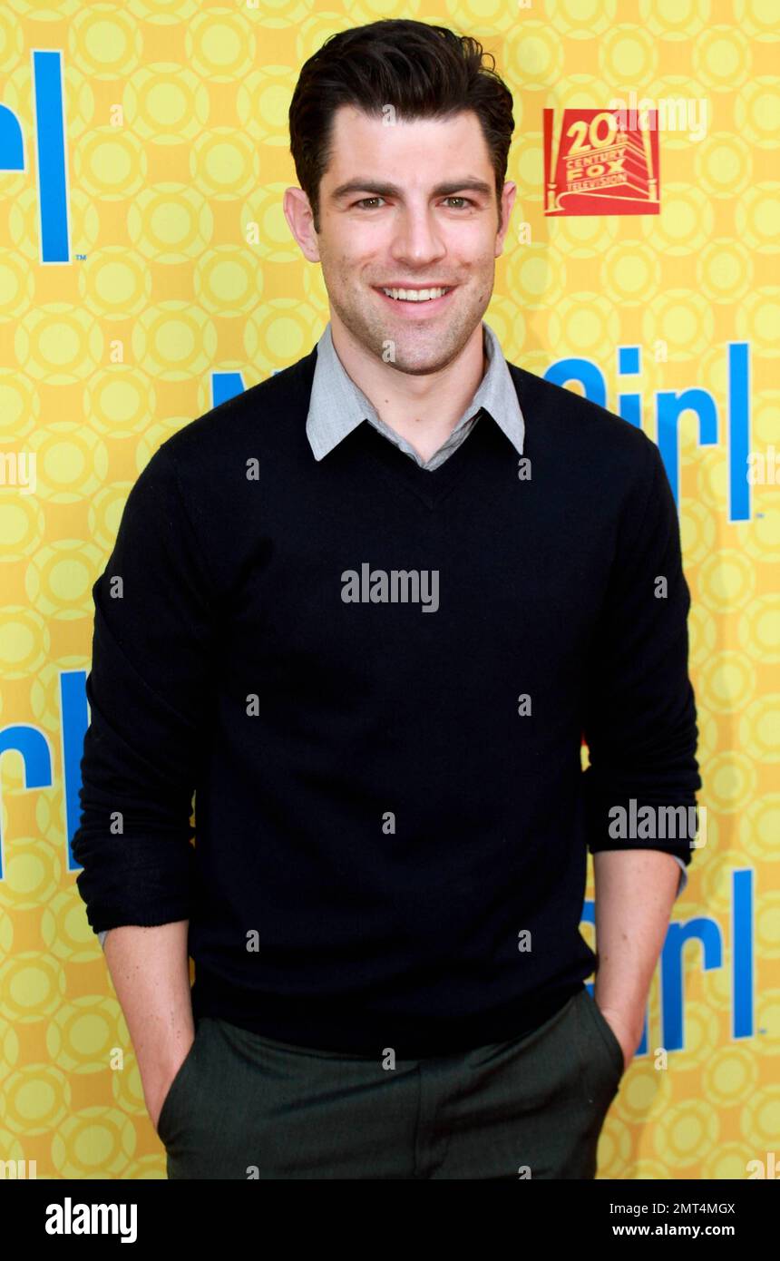 Actor Max Greenfield arriving at the New Girl Academy Screening and Q ...