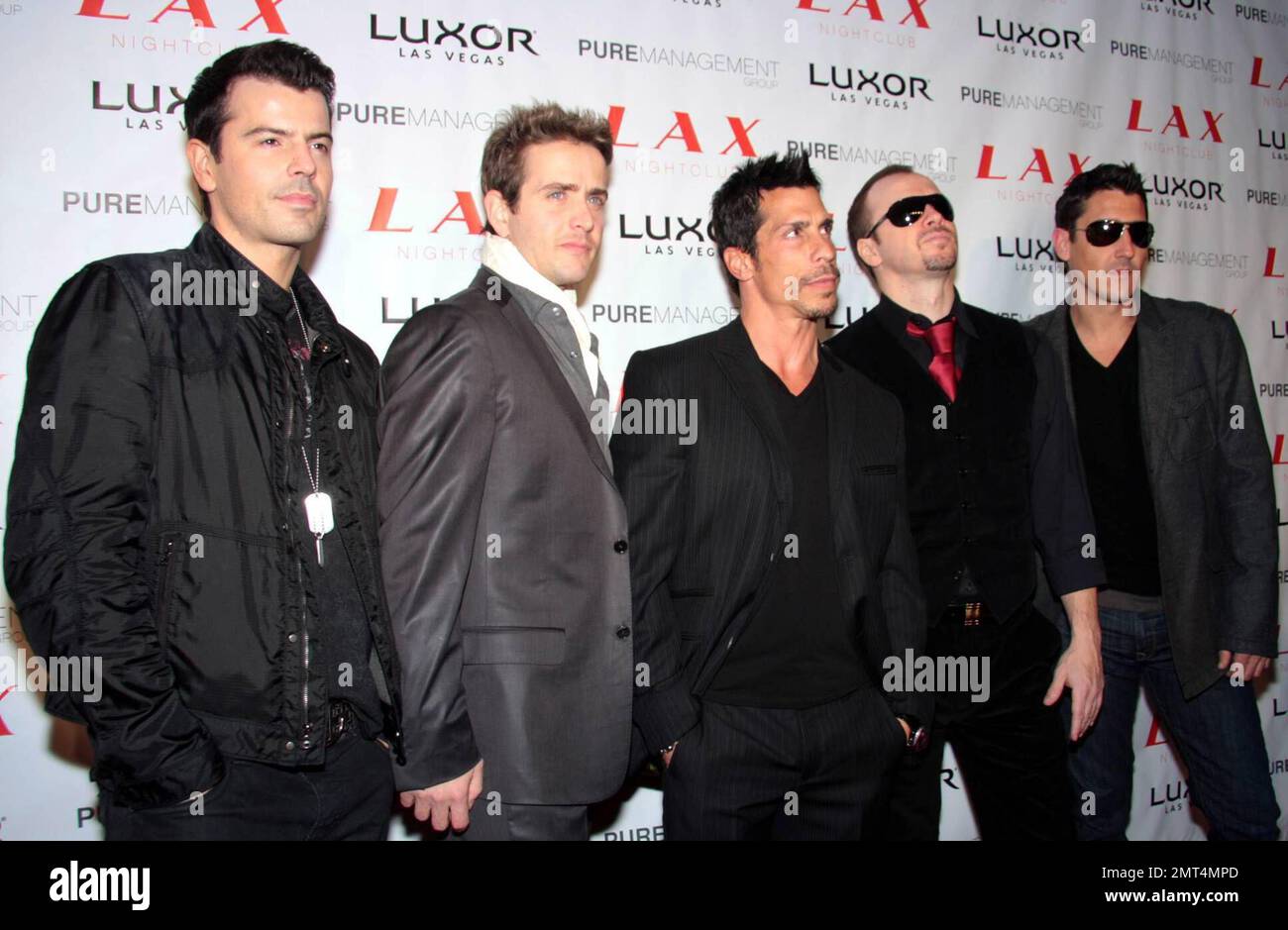 New Kids on the Block's Jordan Knight, Joey McIntyre, Danny Wood ...