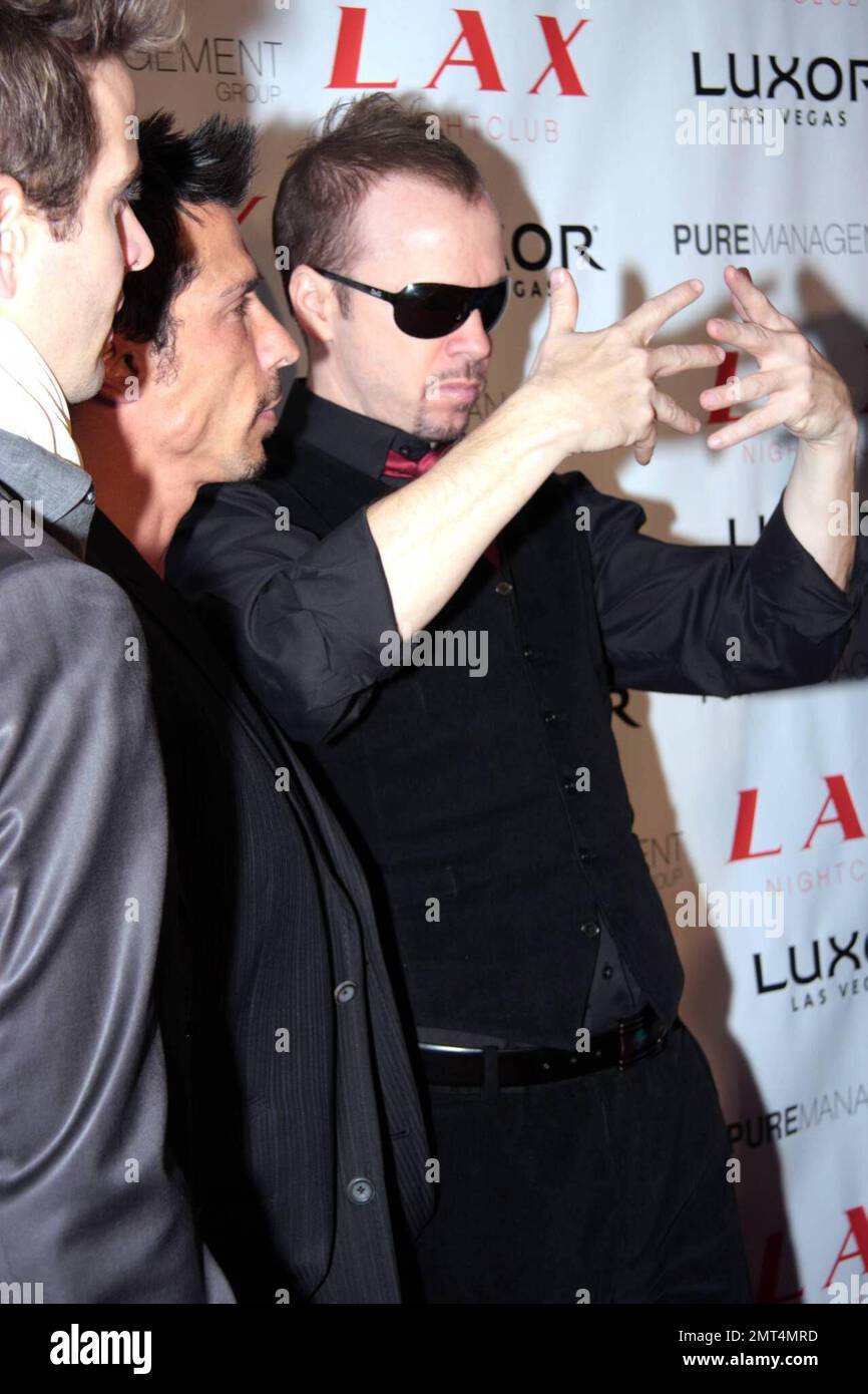 New Kids on the Block's Jordan Knight, Joey McIntyre, Danny Wood ...