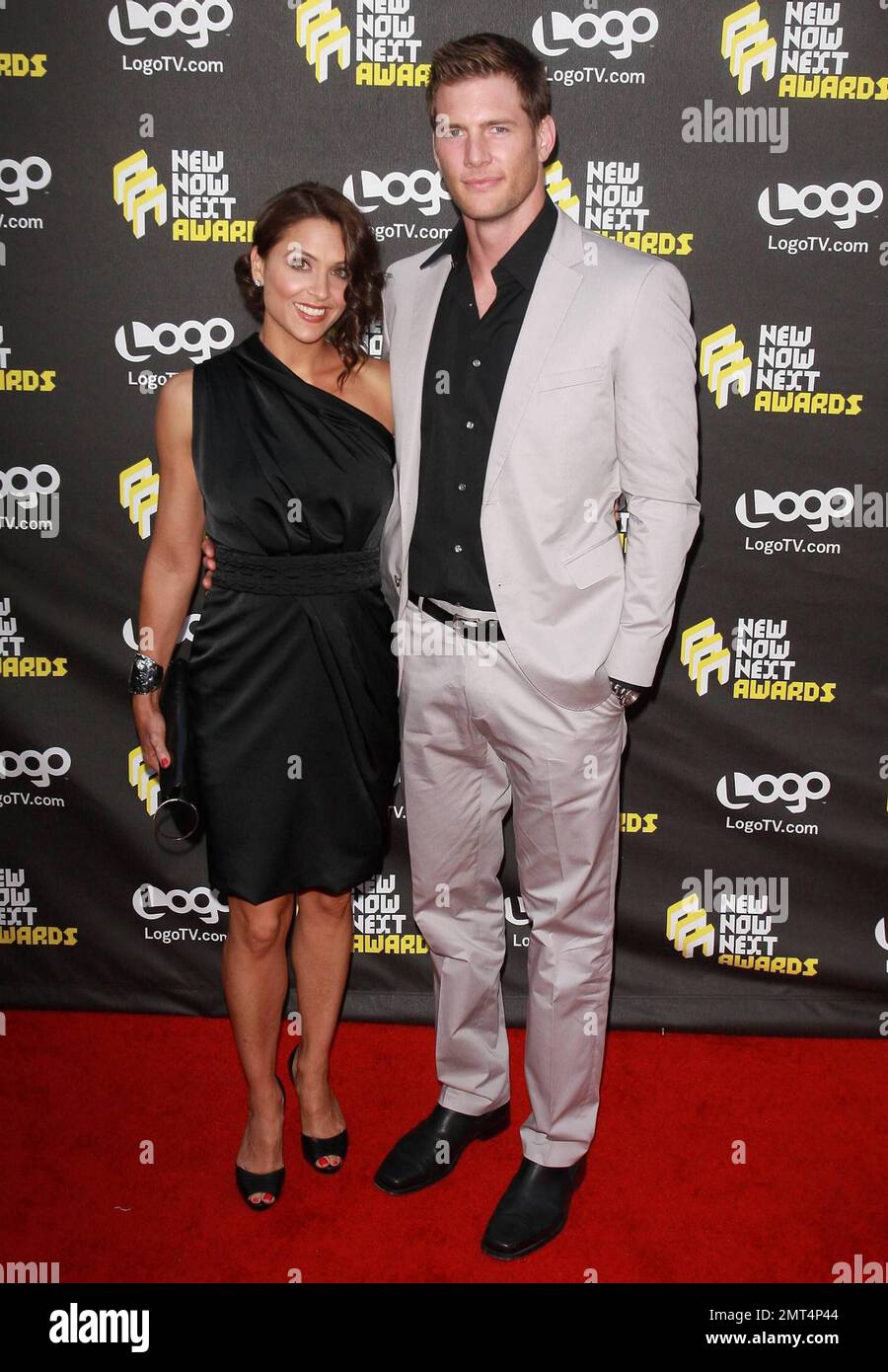Ryan McPartlin with wife Danielle attending Logo Network's Third Annual ...