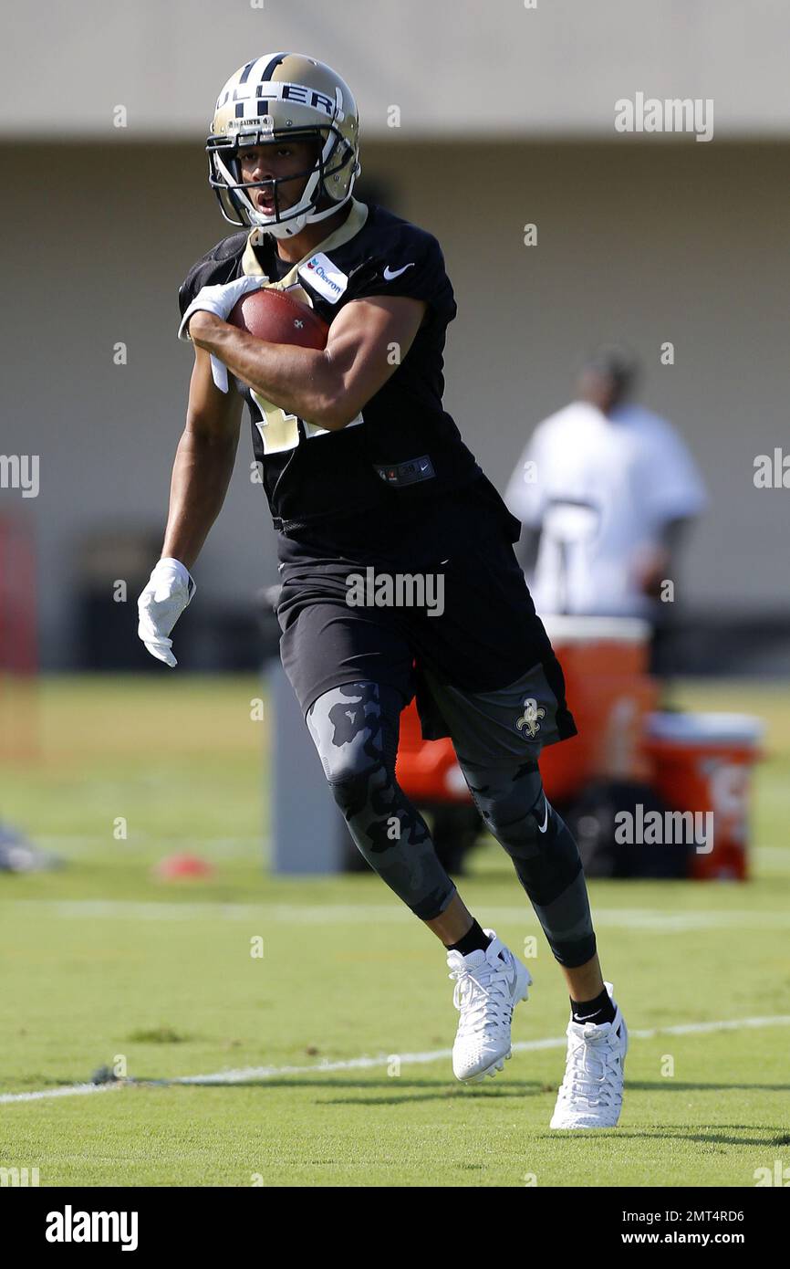 New Orleans Saints wide receiver Corey Fuller (11) runs with the ball ...