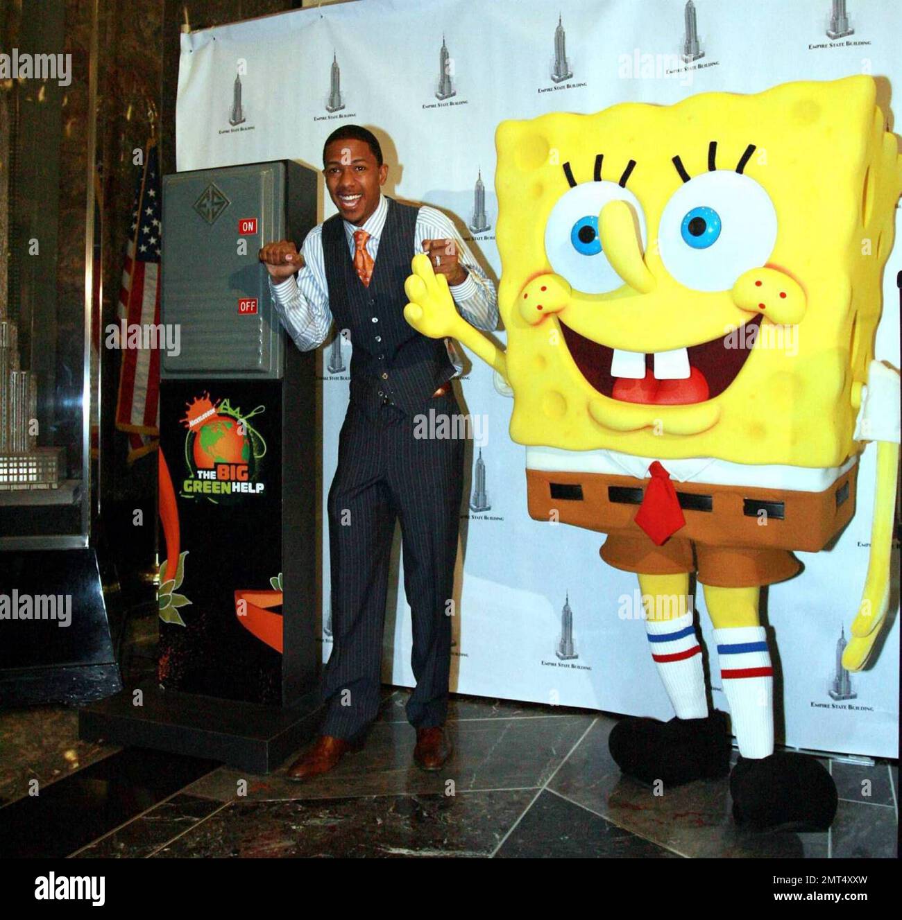 Nick cannon and spongebob squarepants hi-res stock photography and ...