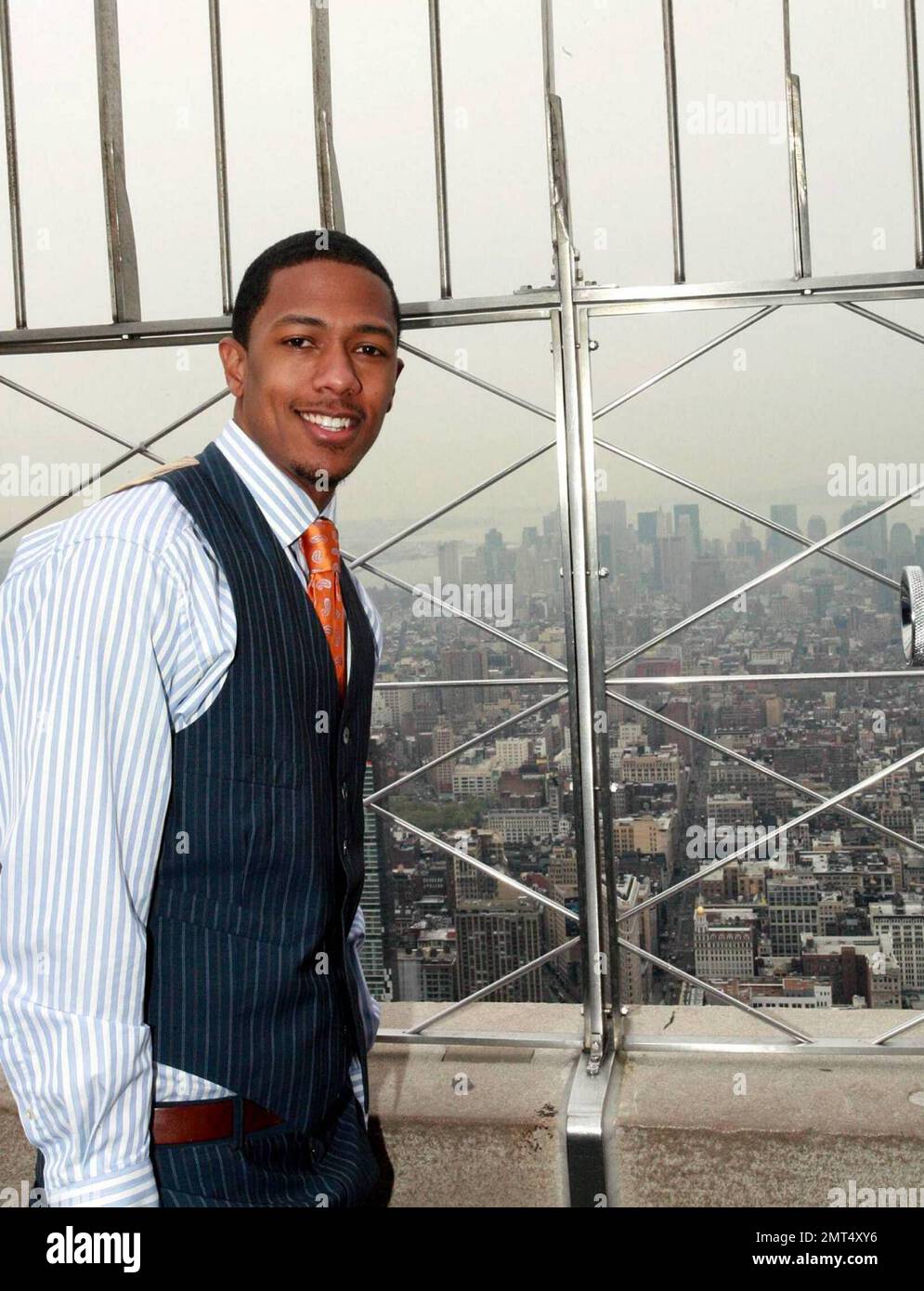 Nick Cannon attends The Empire State Building To ÒPOWER DOWNÓ With ...