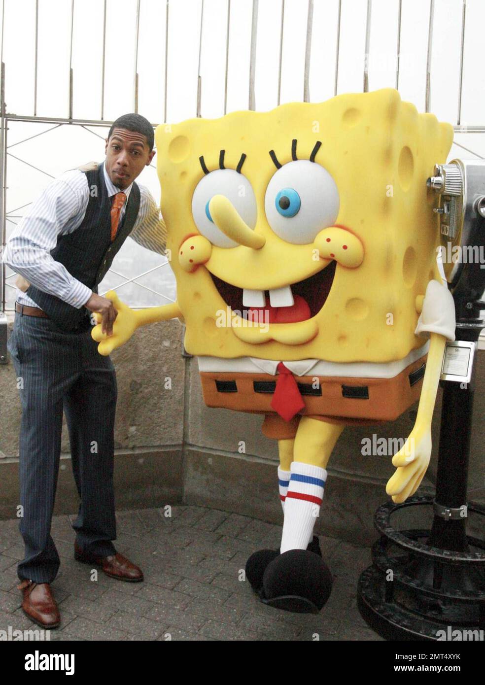 Nick Cannon attends The Empire State Building To ÒPOWER DOWNÓ With ...