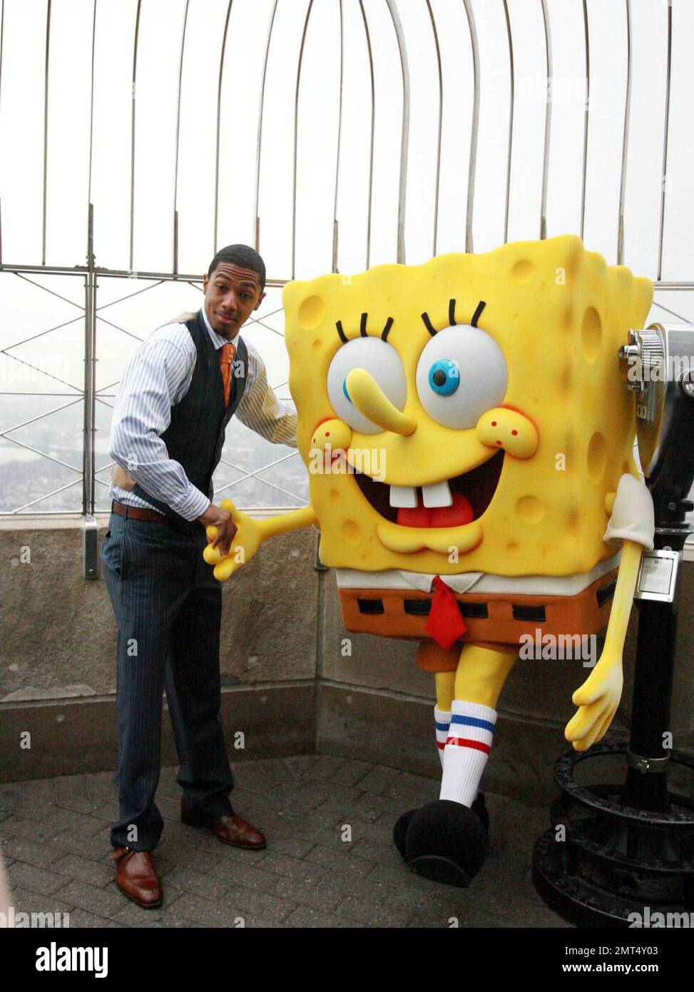 Nick Cannon attends The Empire State Building To ÒPOWER DOWNÓ With ...