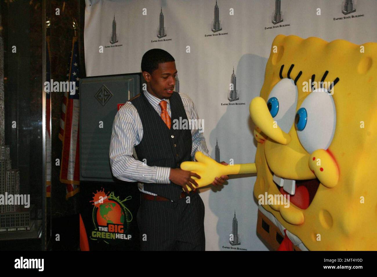 Nick Cannon attends The Empire State Building To ÒPOWER DOWNÓ With ...