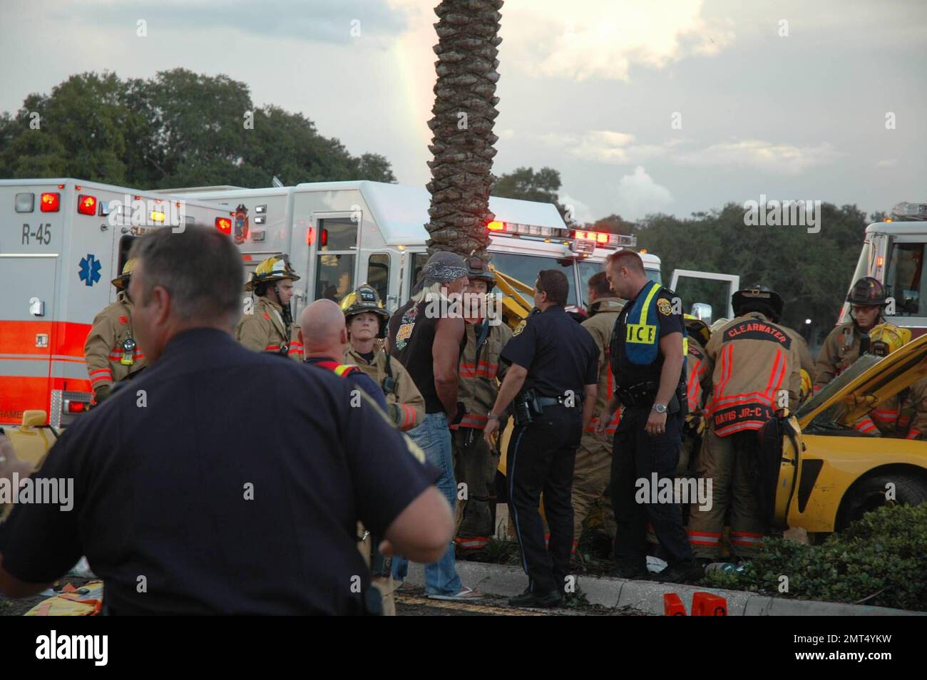Fire department cuts Wrestler Hulk Hogan's son, Nick Hogan, 17, from ...