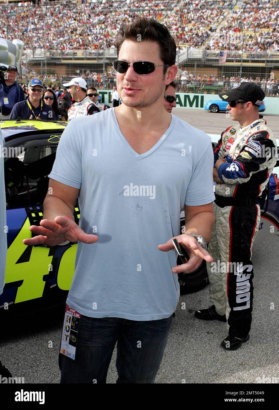 NASCAR driver Jeff Gordon's wife Ingrid Vandebosch and daughter Ella ...