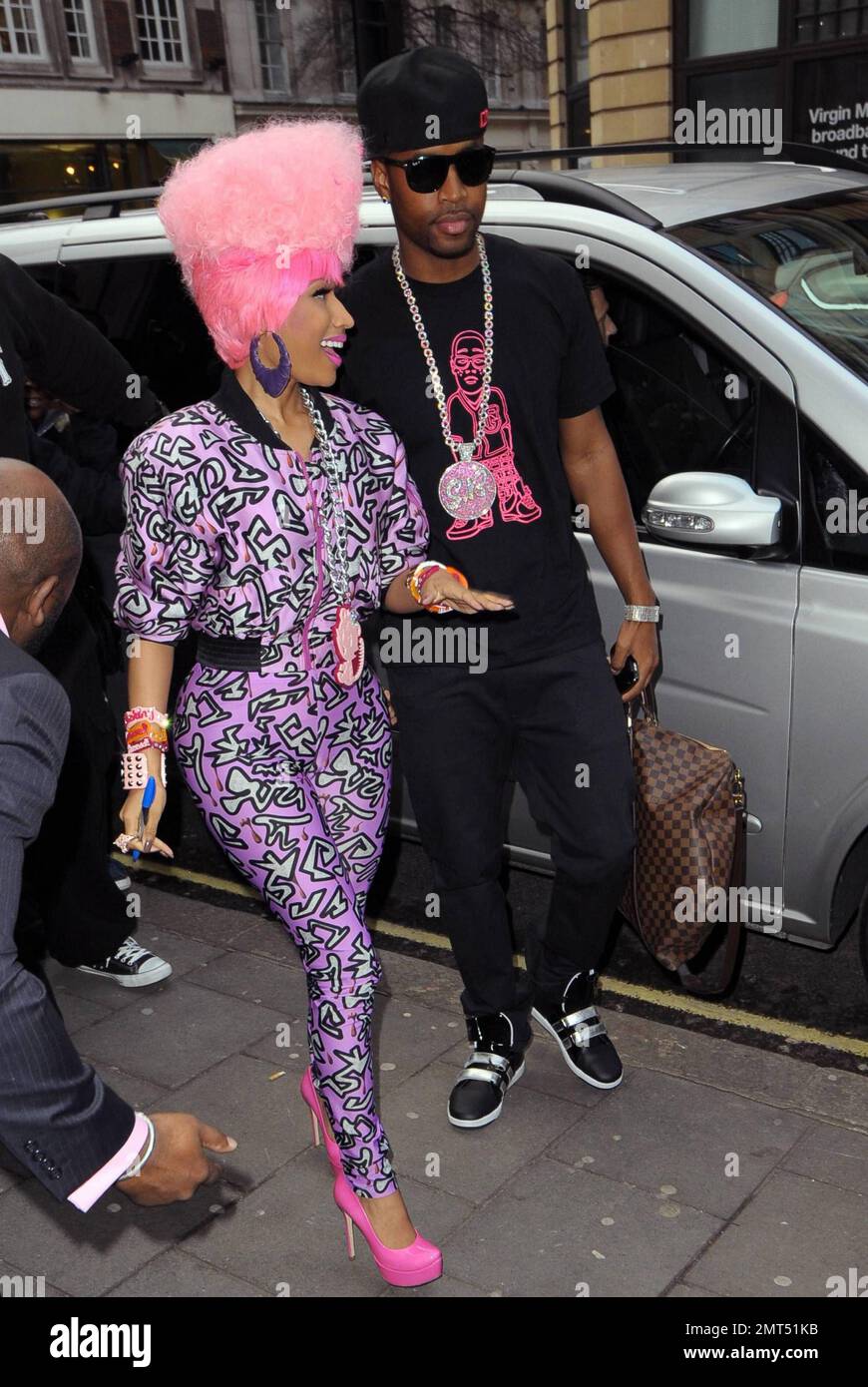 Triidadian-American rapper and R&B singer/songwriter Nicki Minaj ...