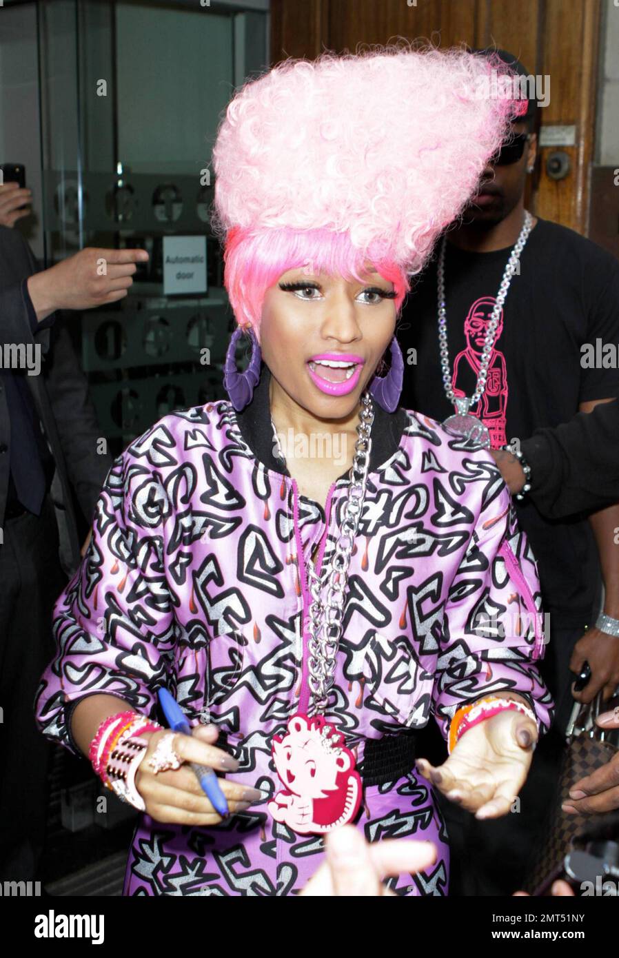 Trinidadian-American rapper and R&B singer/songwriter Nicki Minaj is ...