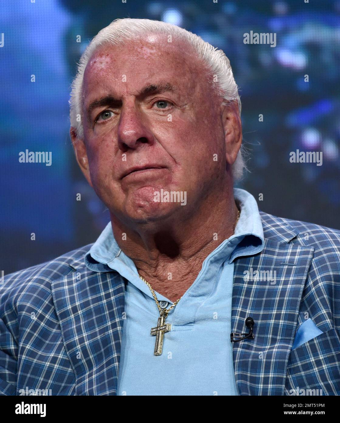 Retired professional wrestler Rick Flair, the subject of the ...