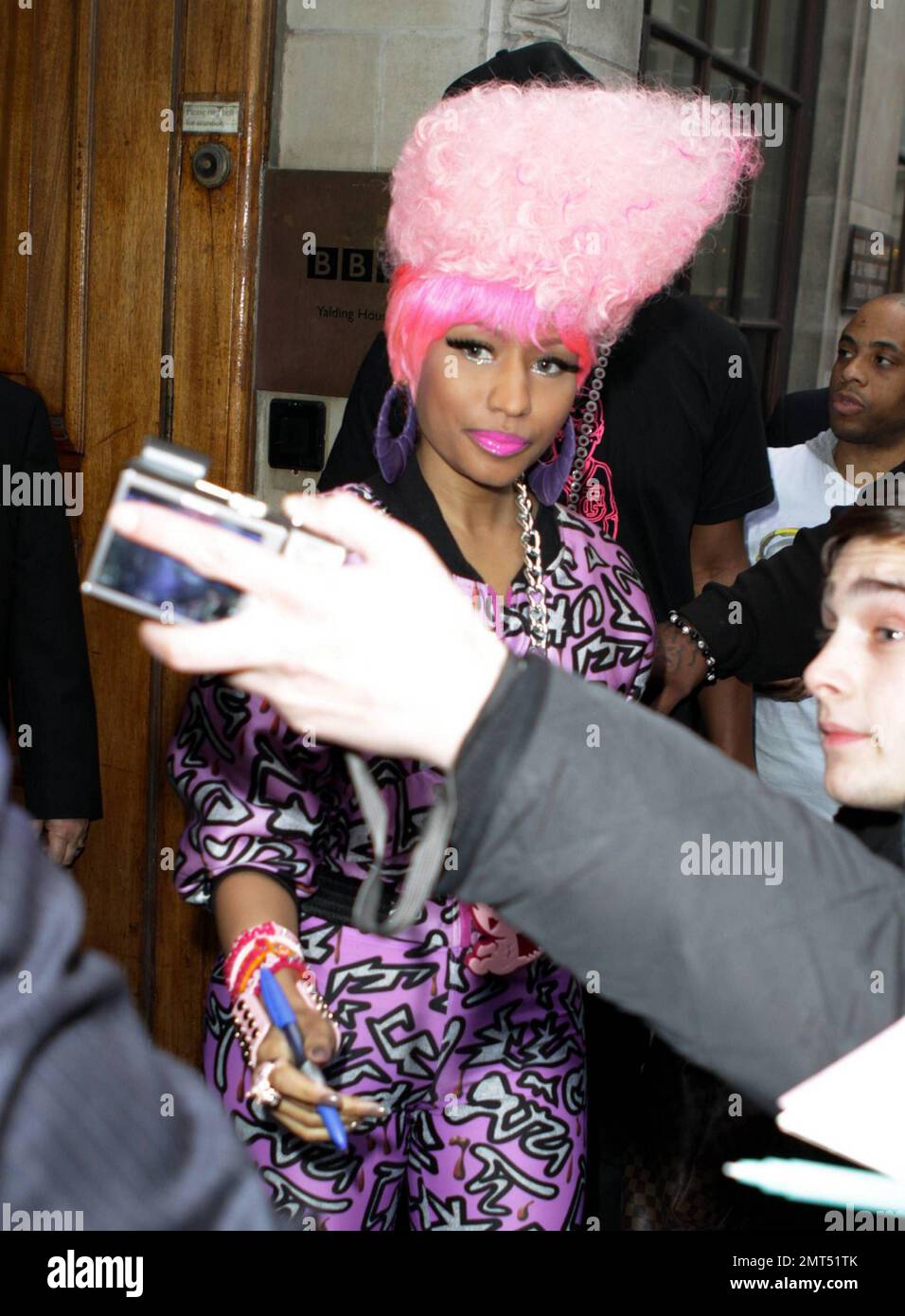 Trinidadian-American rapper and R&B singer/songwriter Nicki Minaj is ...