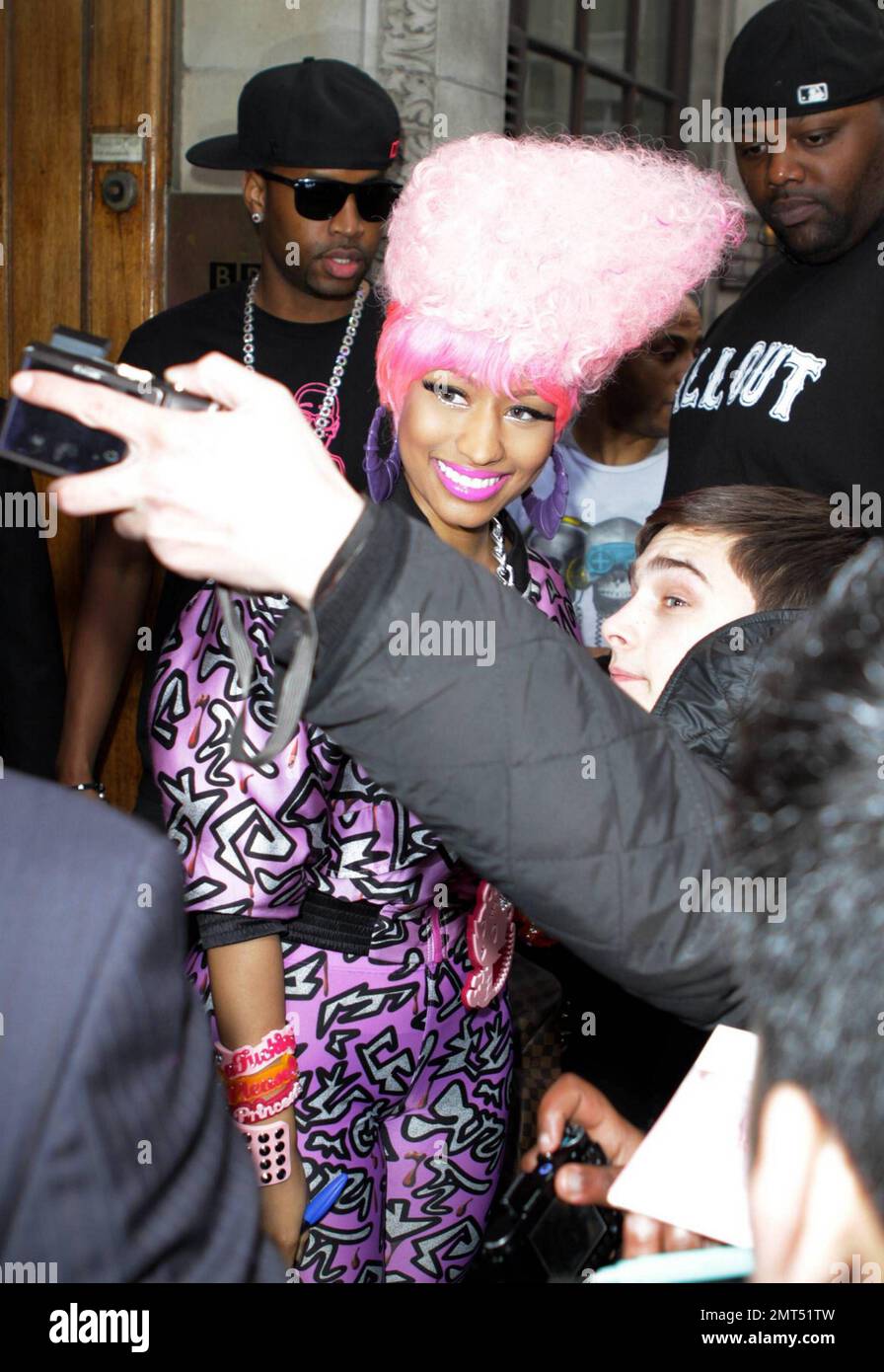 Trinidadian-American rapper and R&B singer/songwriter Nicki Minaj is ...
