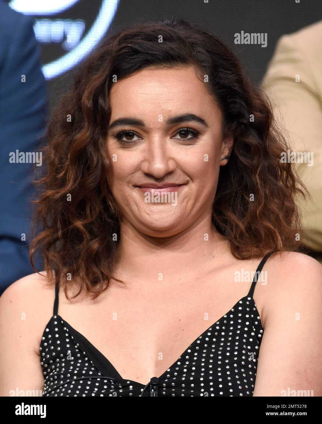 Keisha Castle-Hughes participates in the "Manhunt: Unabomber" panel ...