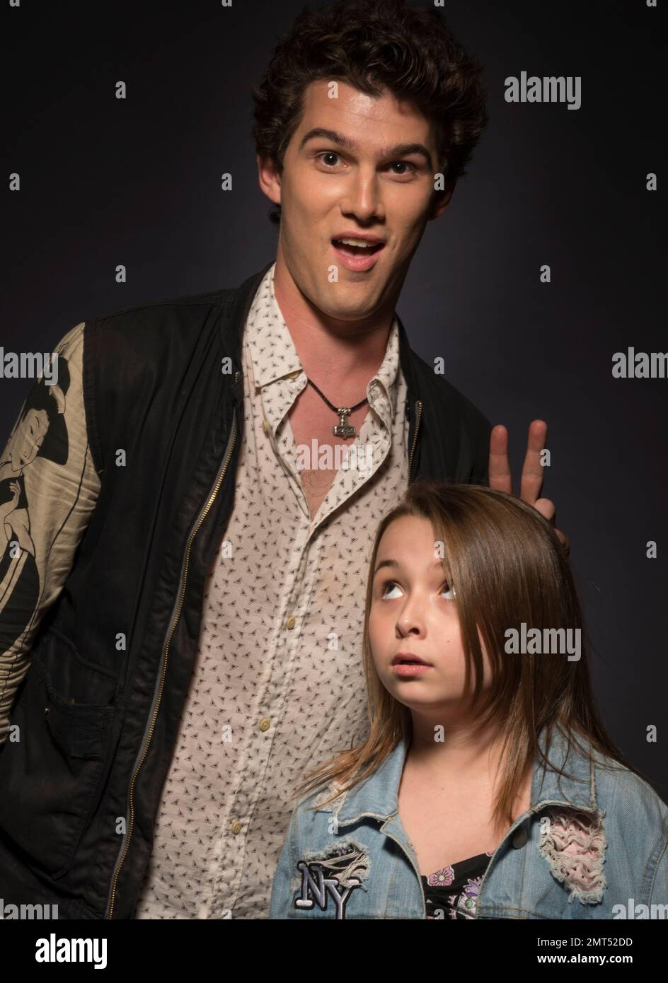 Nick Marini, left, and Maddie Dixon-Poirier pose for a portrait at The ...