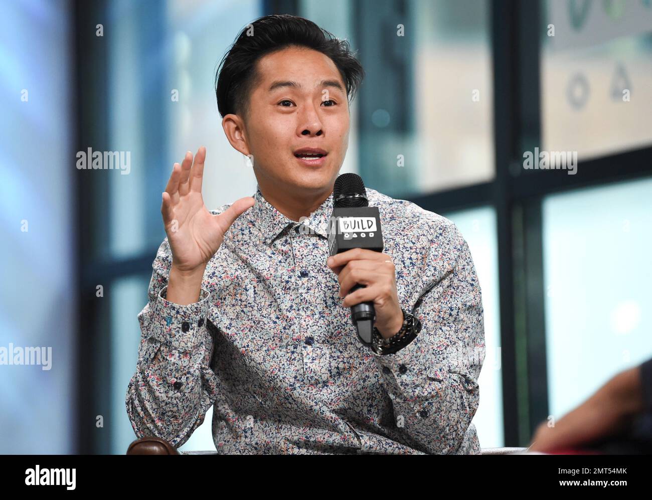 Director and actor Justin Chon participates in the BUILD Speaker Series ...