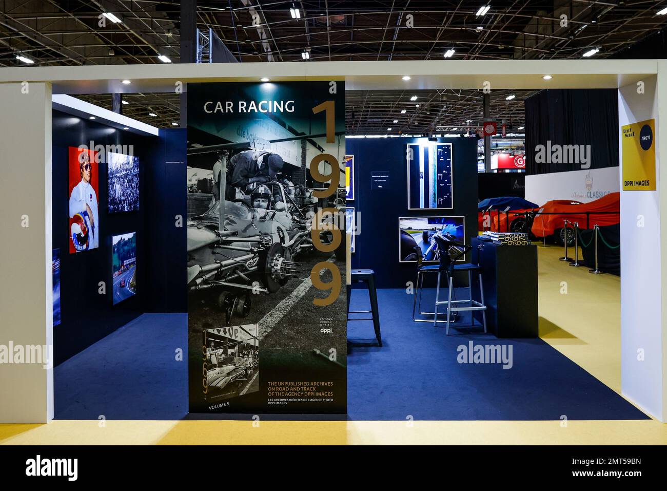 Stand DPPI - Editions du Cercle d’Art during the Retromobile 2023 at ...