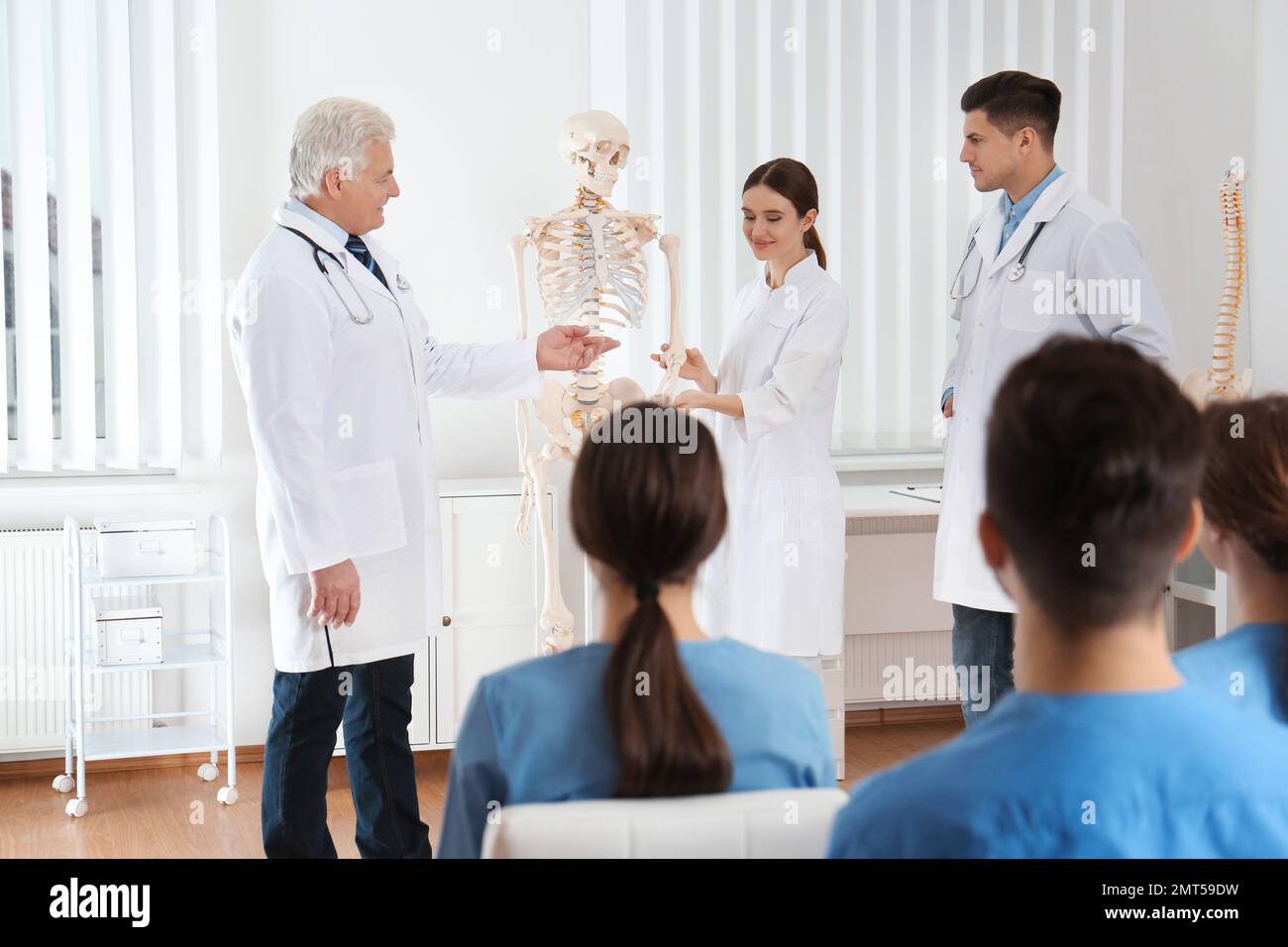Medical students anatomy lecture hi-res stock photography and images ...