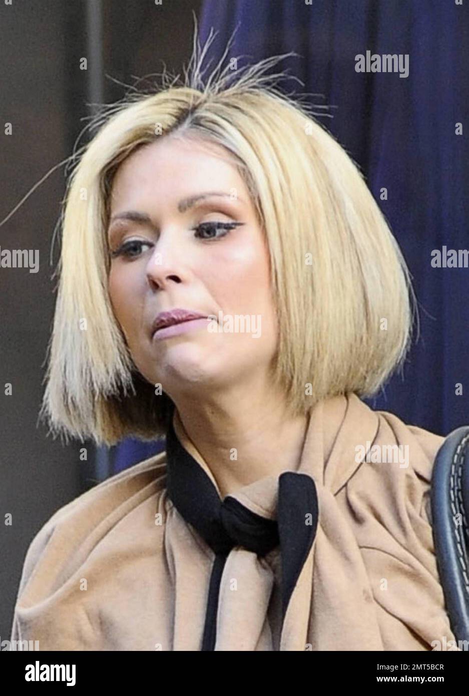 Model and WAG Nicola McLean films on the streets of London with a ...