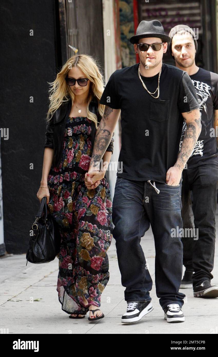 Nicole Richie and Joel Madden pay a visit to the DCMA Collective store ...