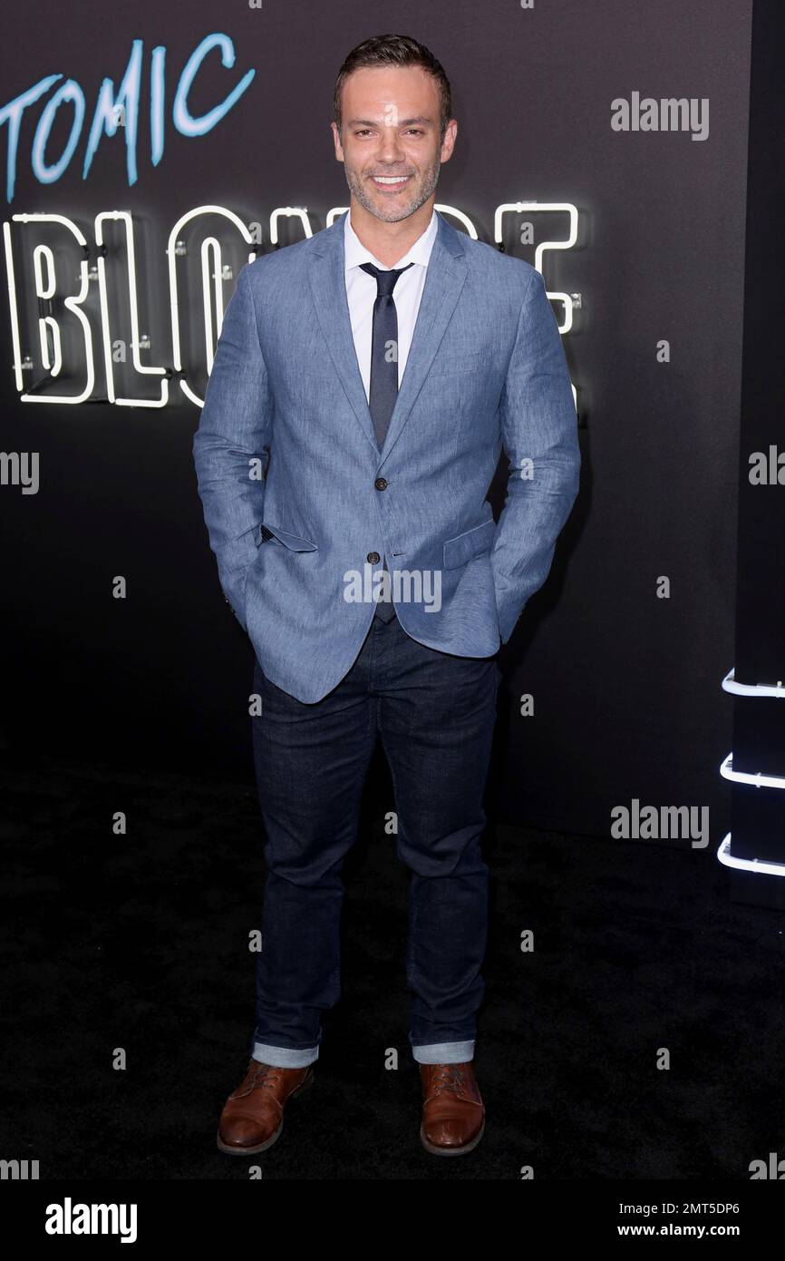Greg Rementer arrives at the LA Premiere of "Atomic Blonde" at The ...