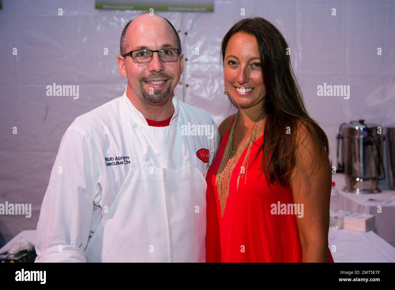 Chef Bob Abrams, left, attends Dan's Taste of Two Forks at Fairview ...