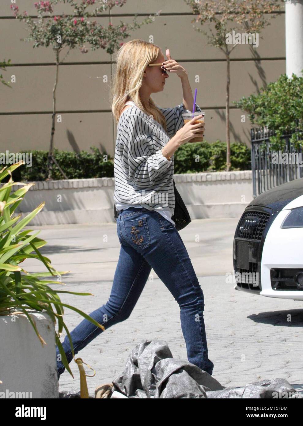 Nicole Richie and daughter Harlow were seen meeting Joel Madden this ...