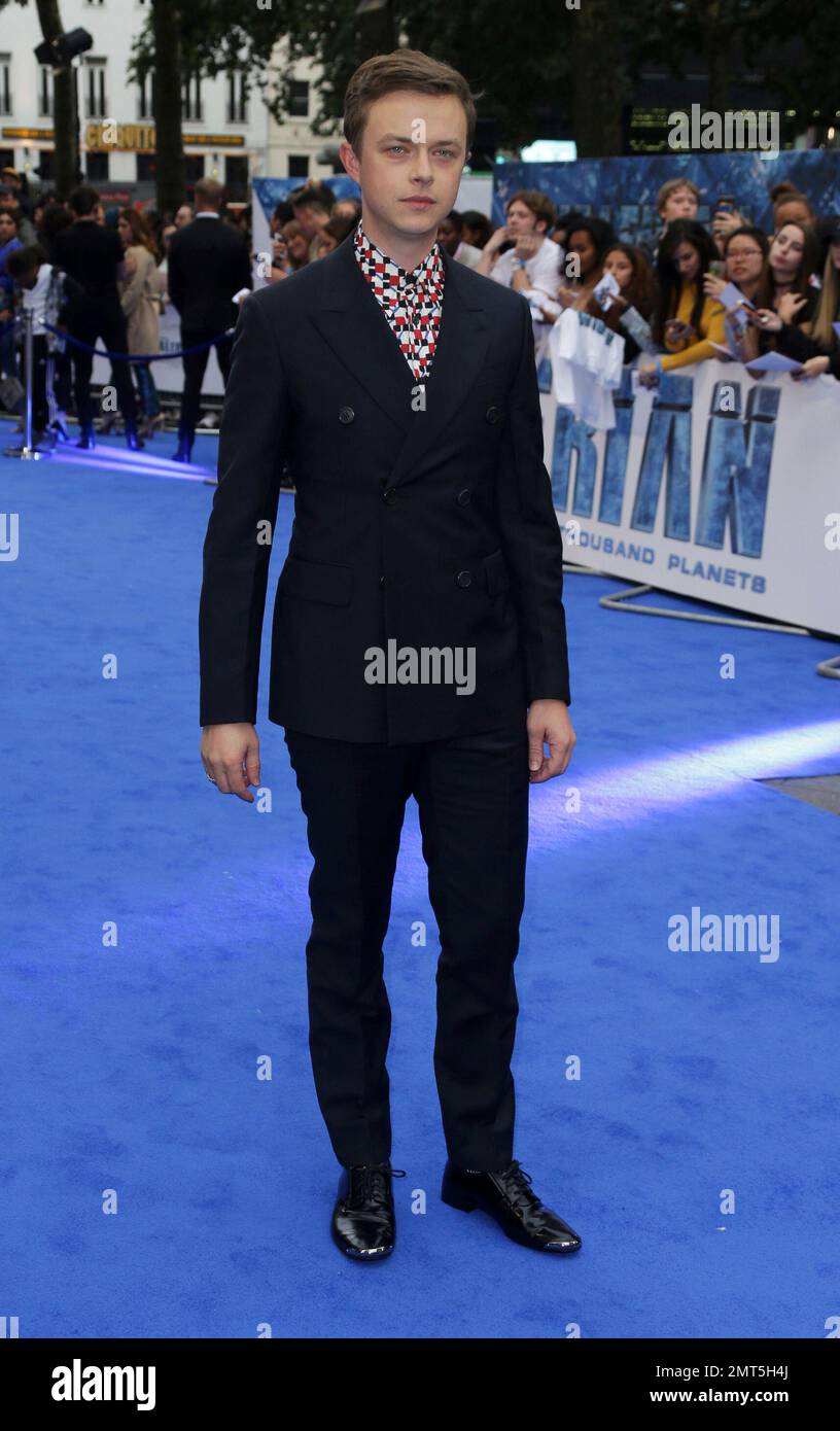 Actor Dane DeHaan poses for photographers after arriving the European ...