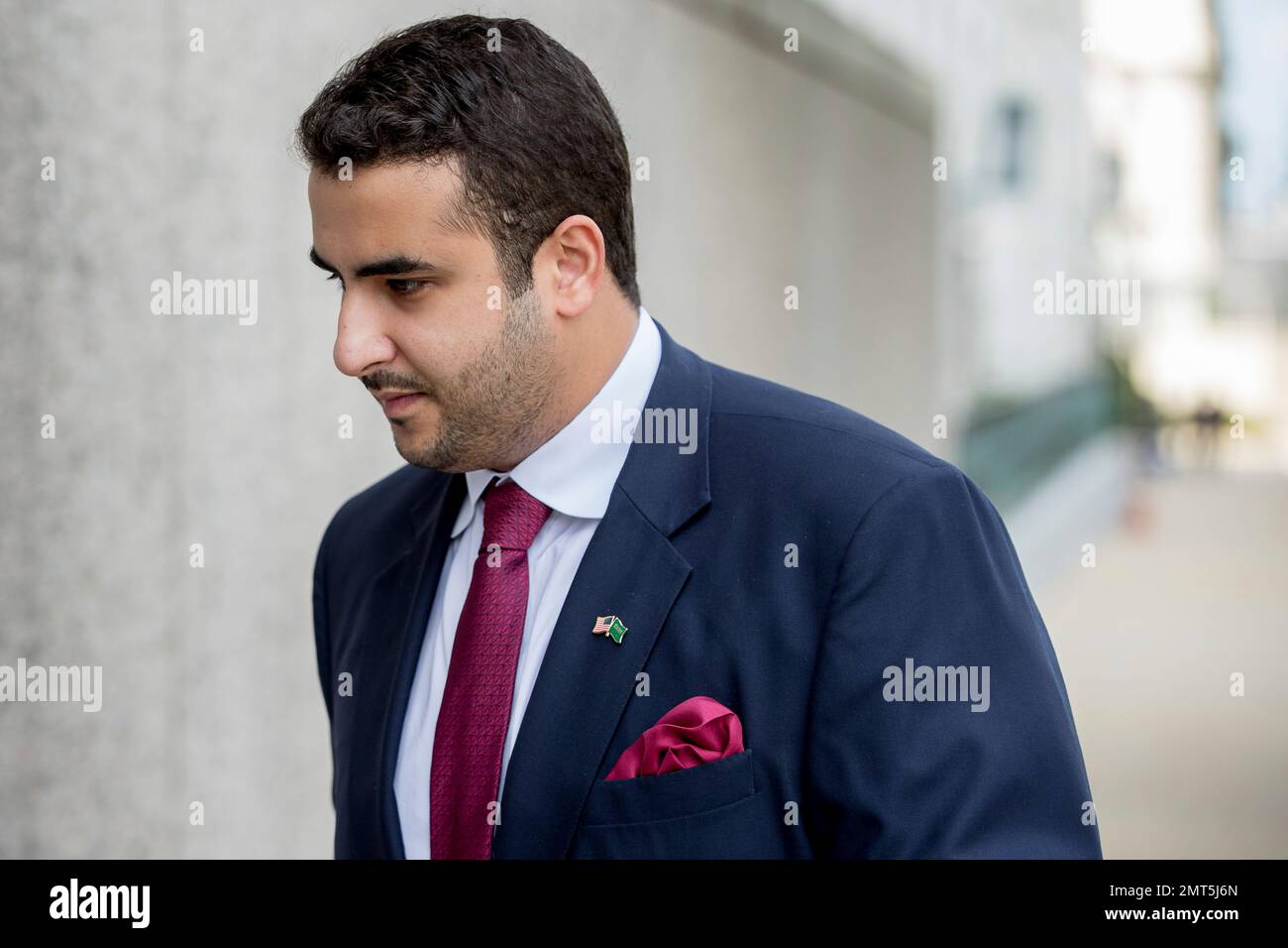 Saudi ambassador to the United States, Prince Khalid bin Salman bin ...