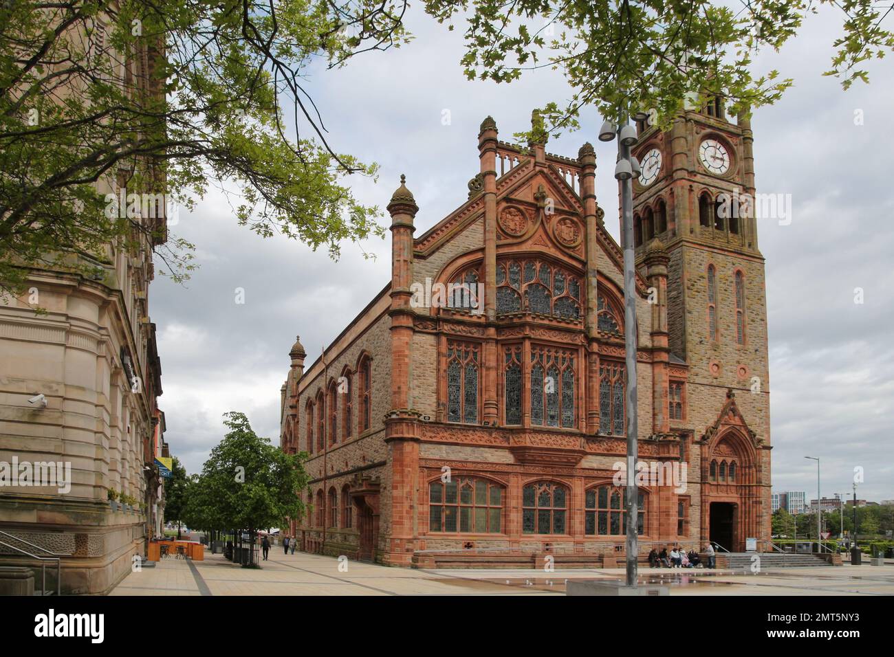 The Guildhall in Derry-Londonderry, Northern Ireland Stock Photo - Alamy