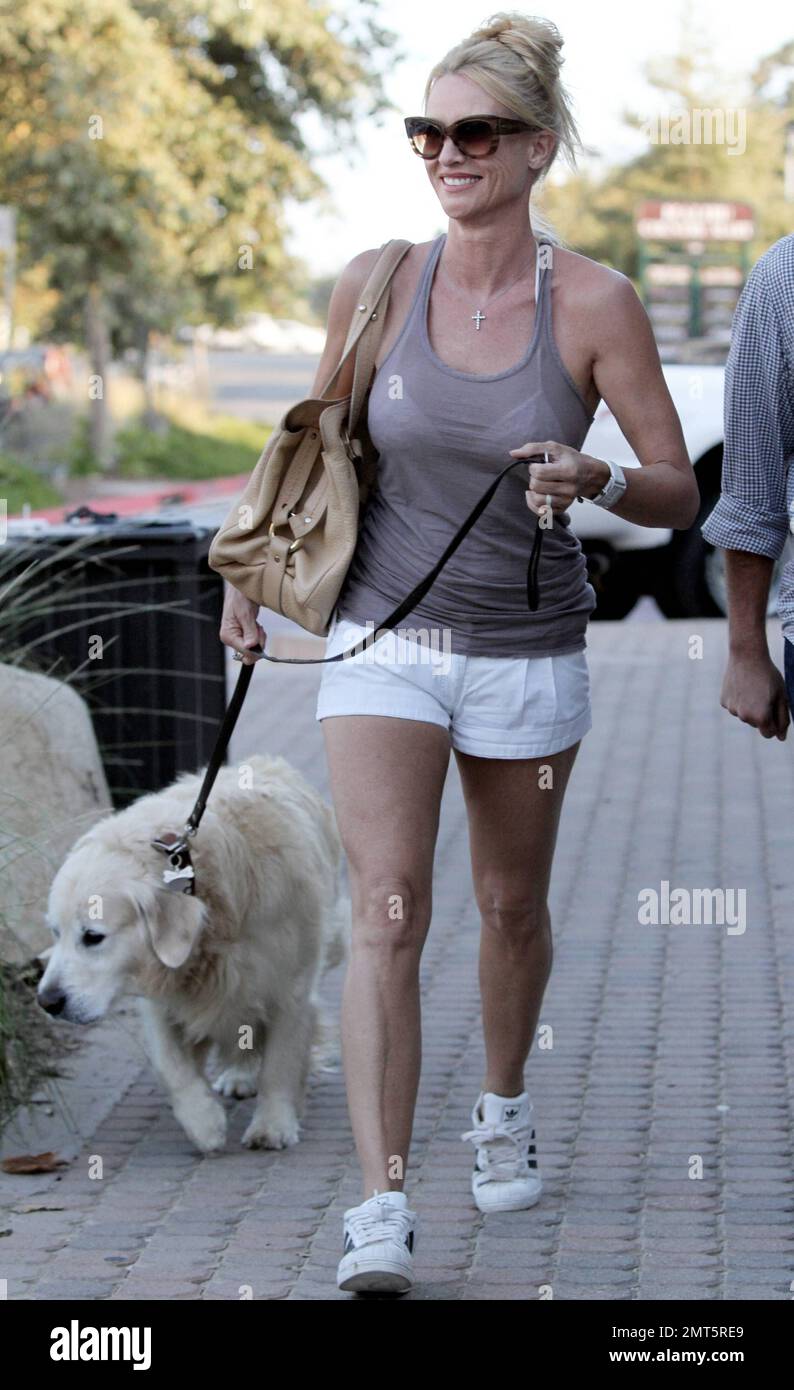 Former 'Desperate Housewives' star Nicollette Sheridan was spotted ...