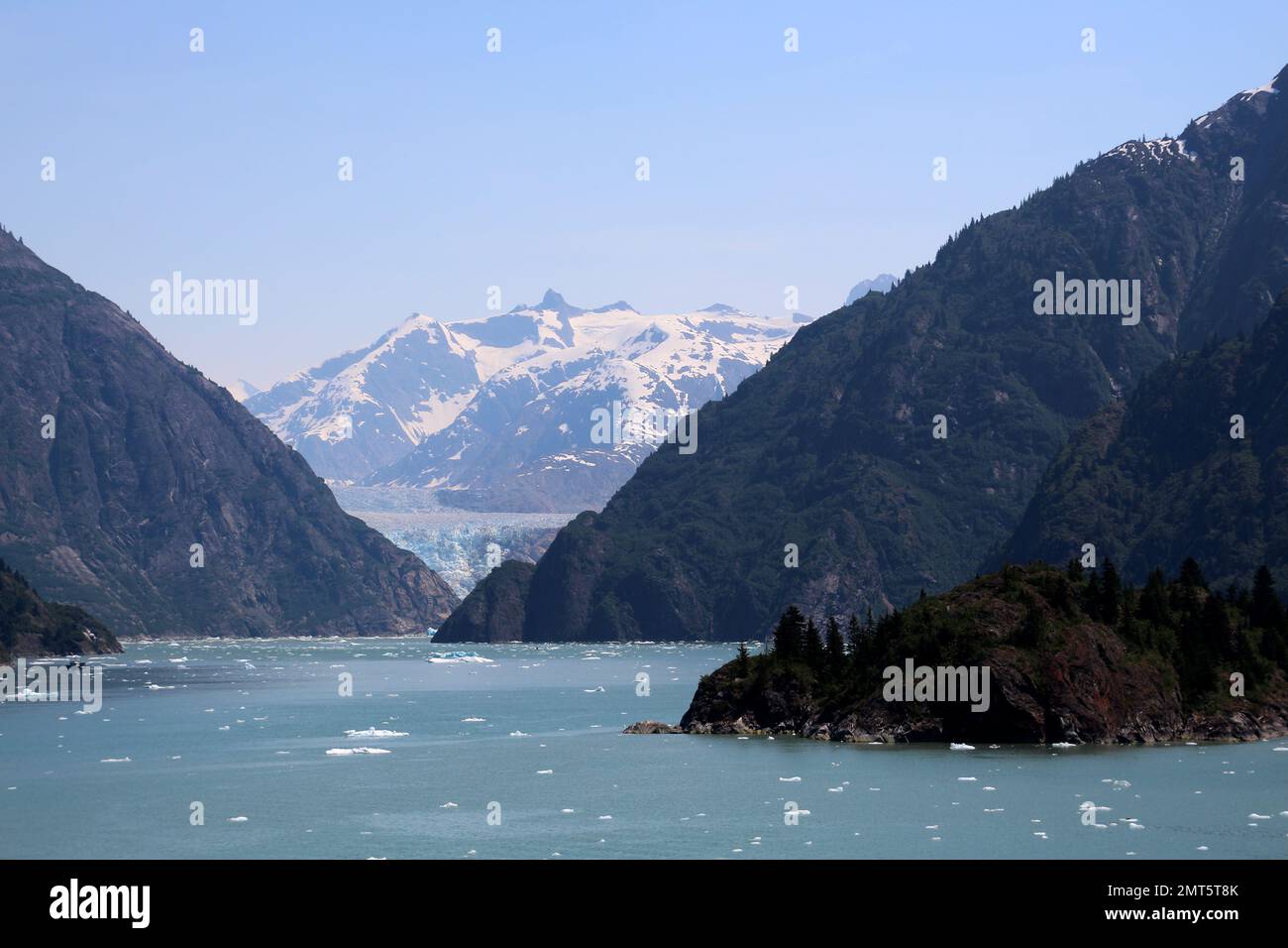 Alaska, Dawes Glacier in the Endicott Arm in the Boundary Ranges of ...