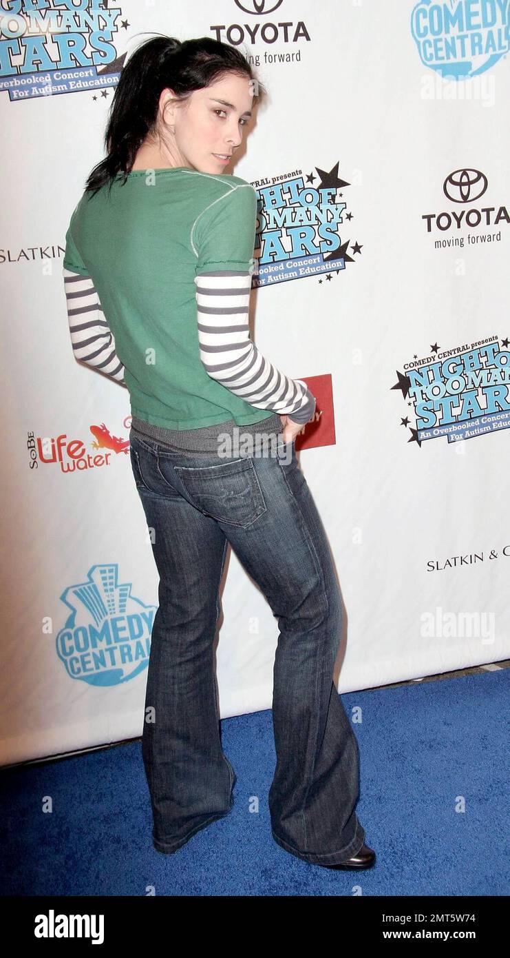 Comedienne Sarah Silverman attends Comedy Central's Night of Too Many ...