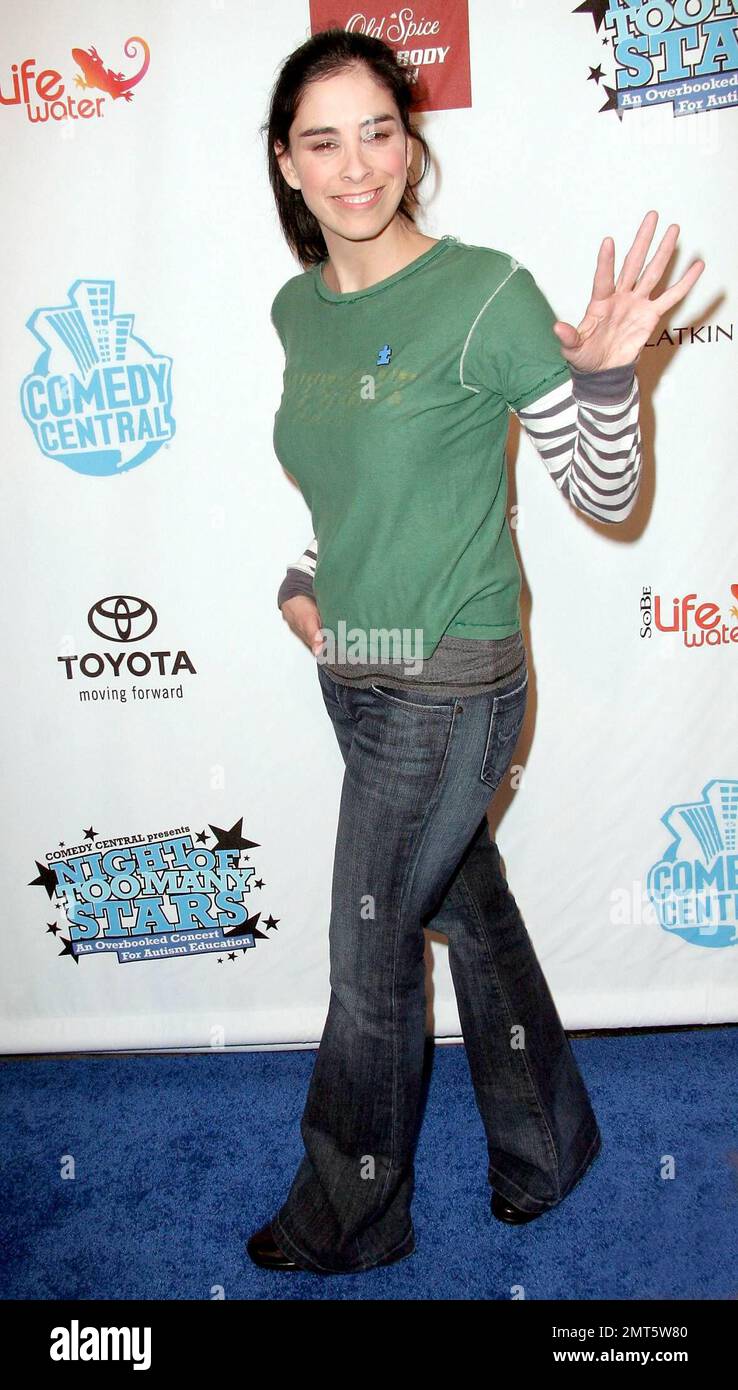 Comedienne Sarah Silverman attends Comedy Central's Night of Too Many ...