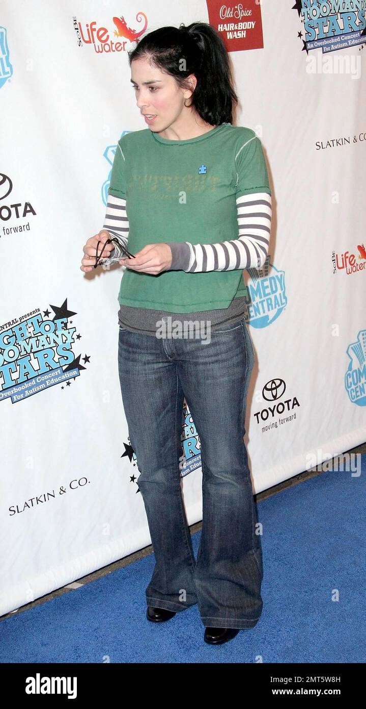 Comedienne Sarah Silverman attends Comedy Central's Night of Too Many ...