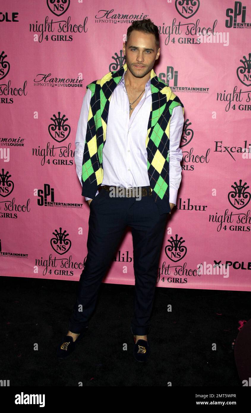 Josh Strickland at the grand opening of Laura Croft's Night School 4 ...