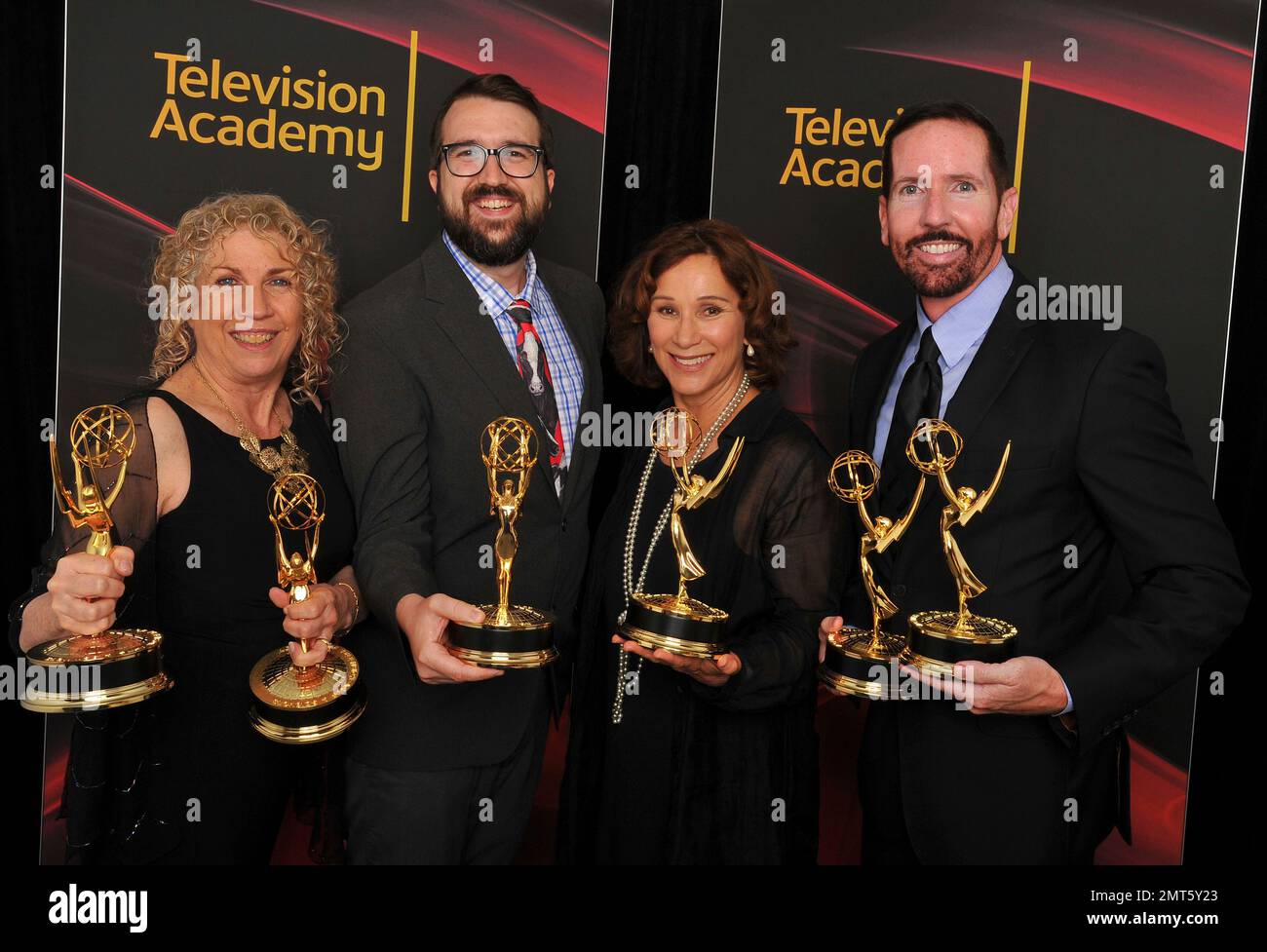EXCLUSIVE - Linda Burns, and from left, Henry Cram, Val Zavala, and ...