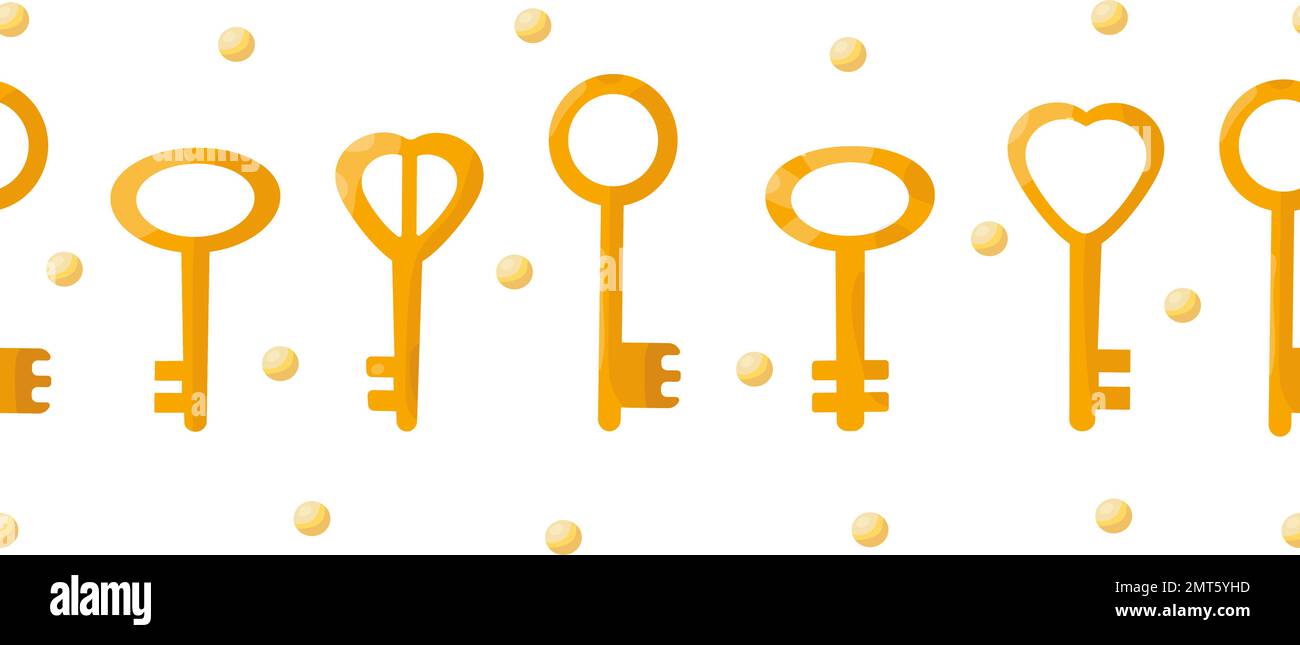 Brass keys Stock Vector Images - Alamy