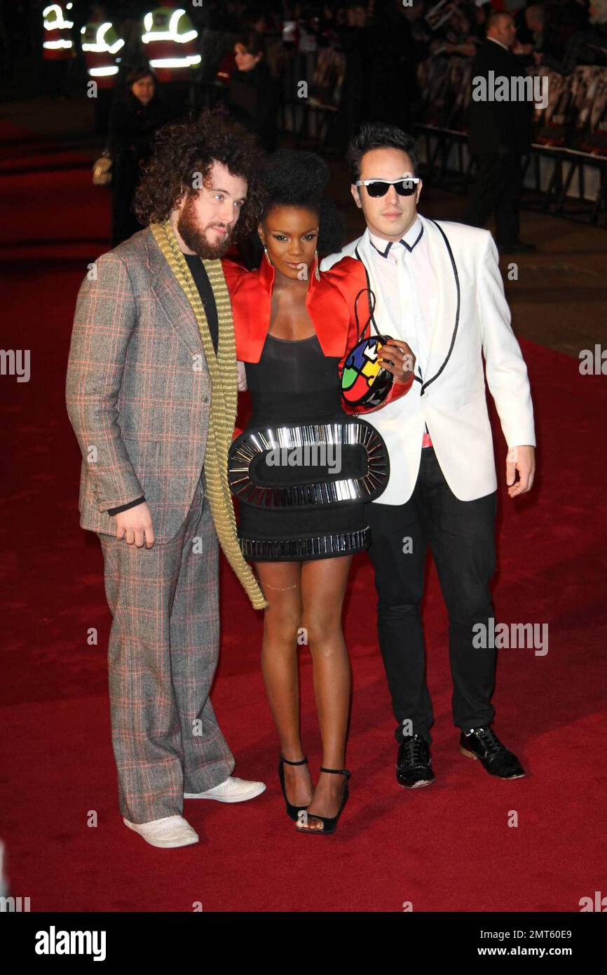 The Noisettes, Shingai Shoniwa, Dan Smith and Jamie Morrison at the UK ...