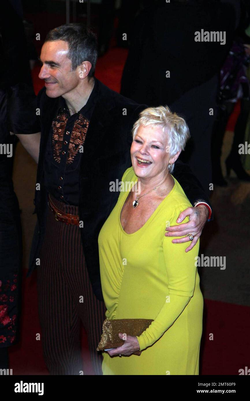 Daniel Day Lewis and Dame Judi Dench at the UK premiere of "Nine" at ...