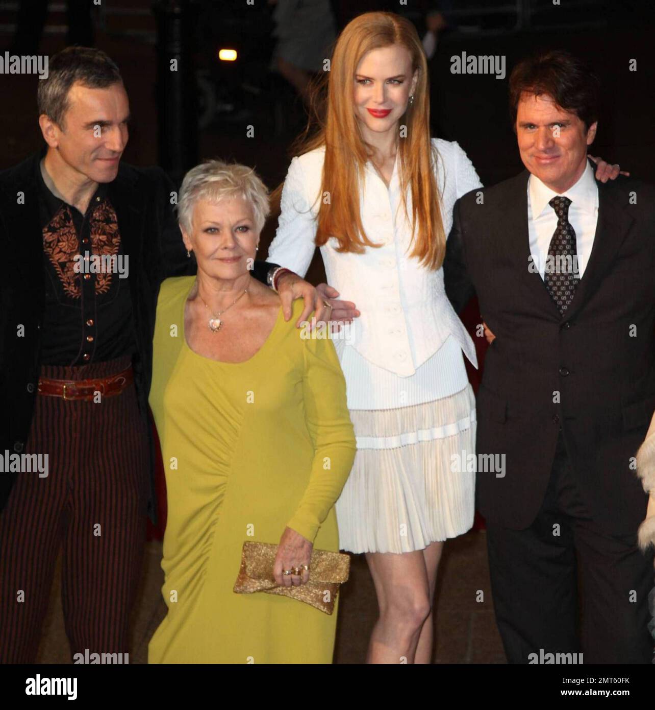 Daniel Day Lewis, Dame Judi Dench, Nicole Kidman and Rob Marshall at ...