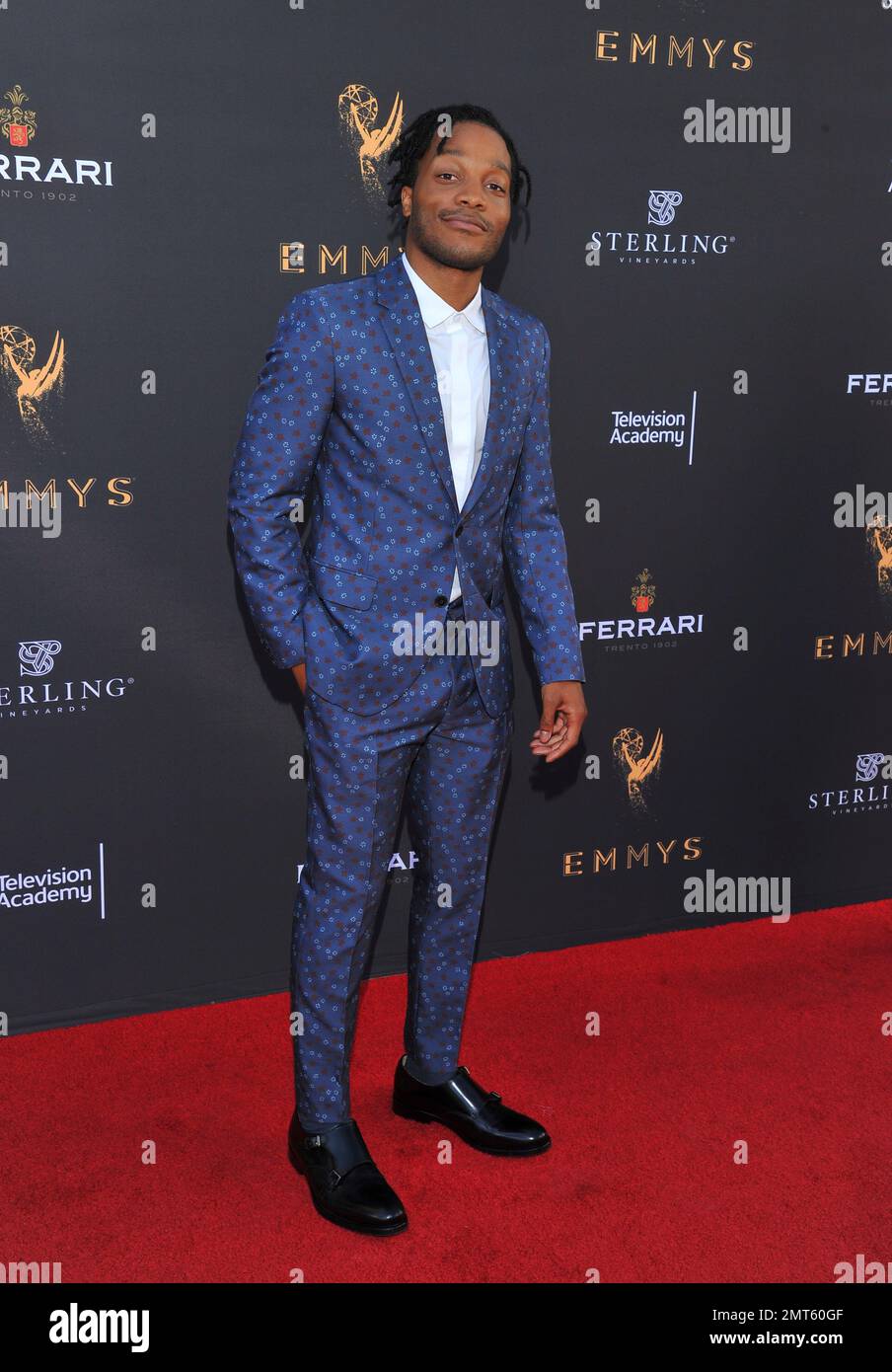 Jermaine Fowler arrives at the 69th Los Angeles Area Emmy Awards at the ...