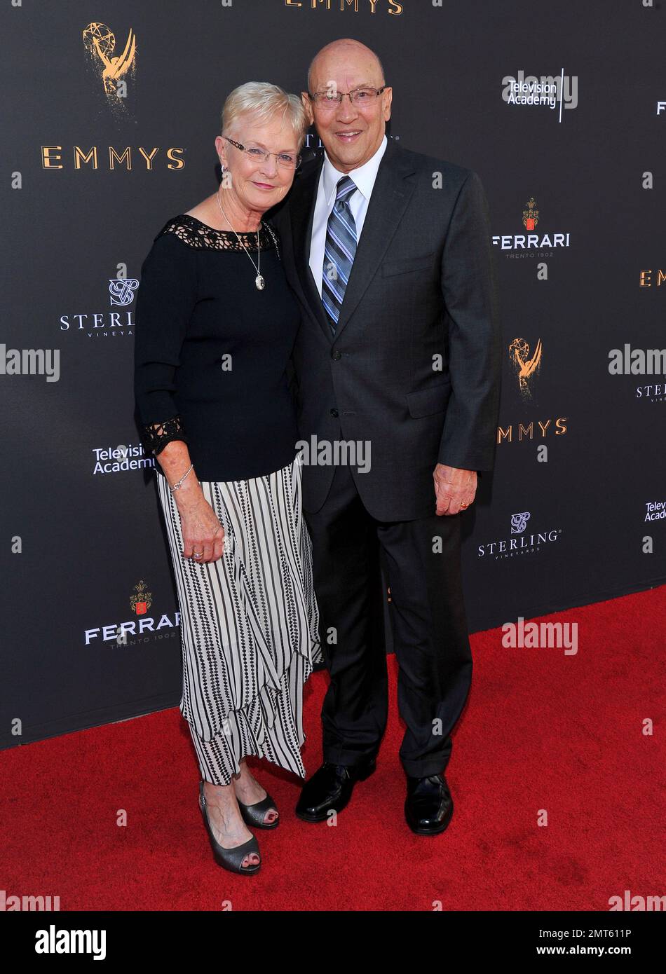 Judy Miller, left, and Bob Miller arrive at the 69th Los Angeles Area ...