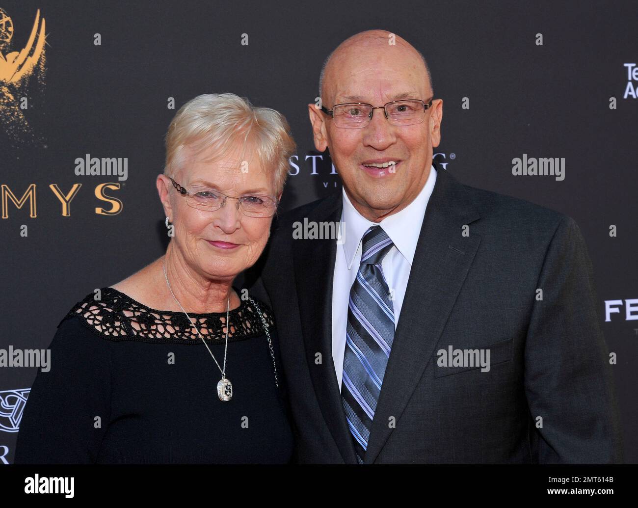 Judy Miller, left, and Bob Miller arrive at the 69th Los Angeles Area ...