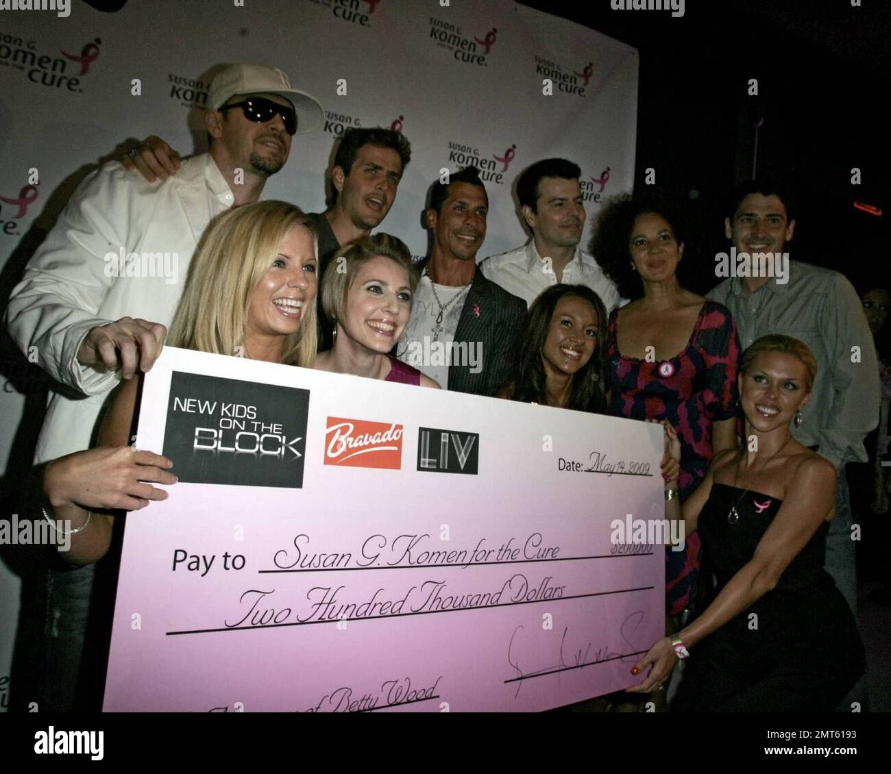 Danny Wood celebrates his birthday with his New Kids on the Block ...