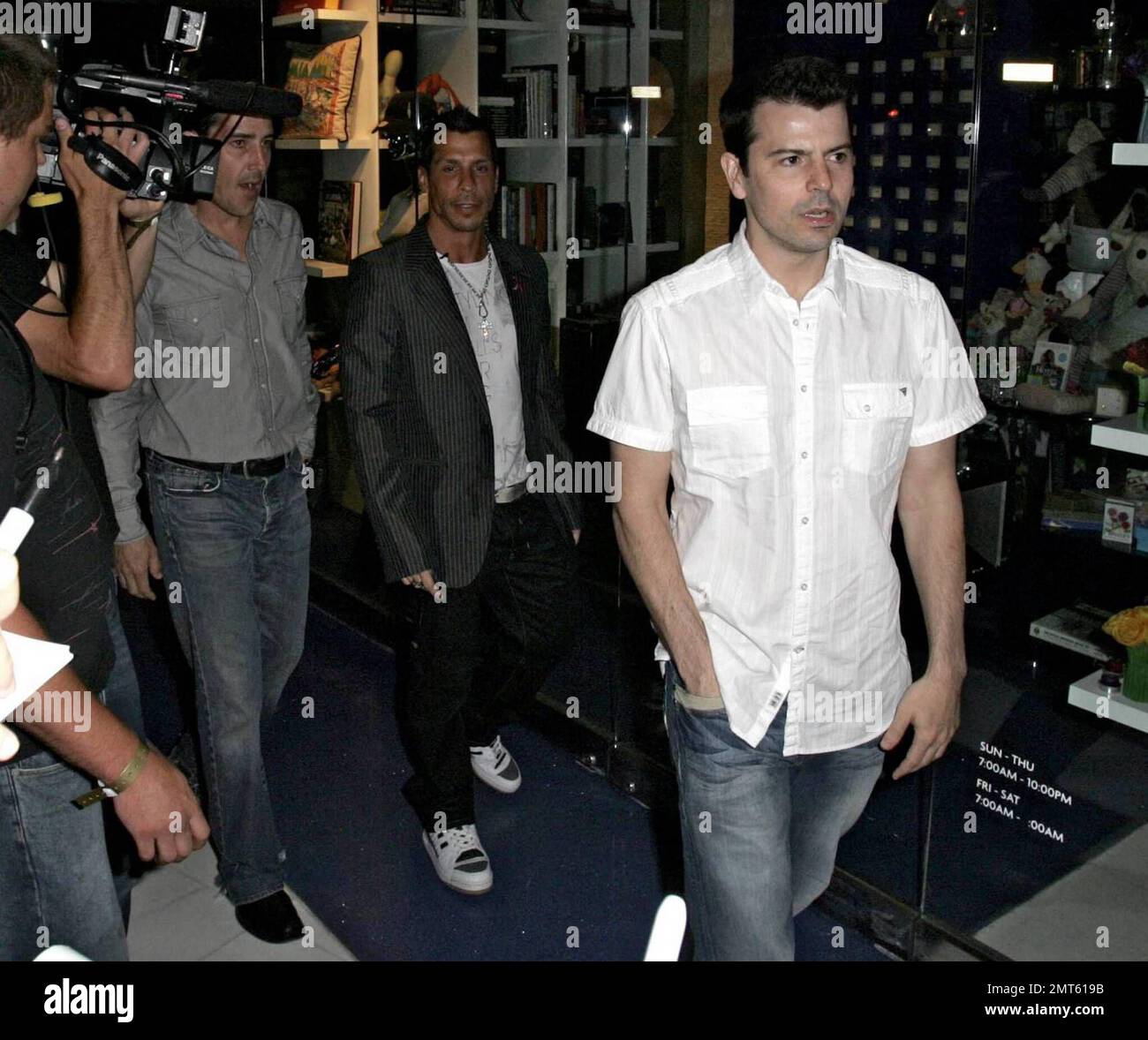 Danny Wood celebrates his birthday with his New Kids on the Block ...