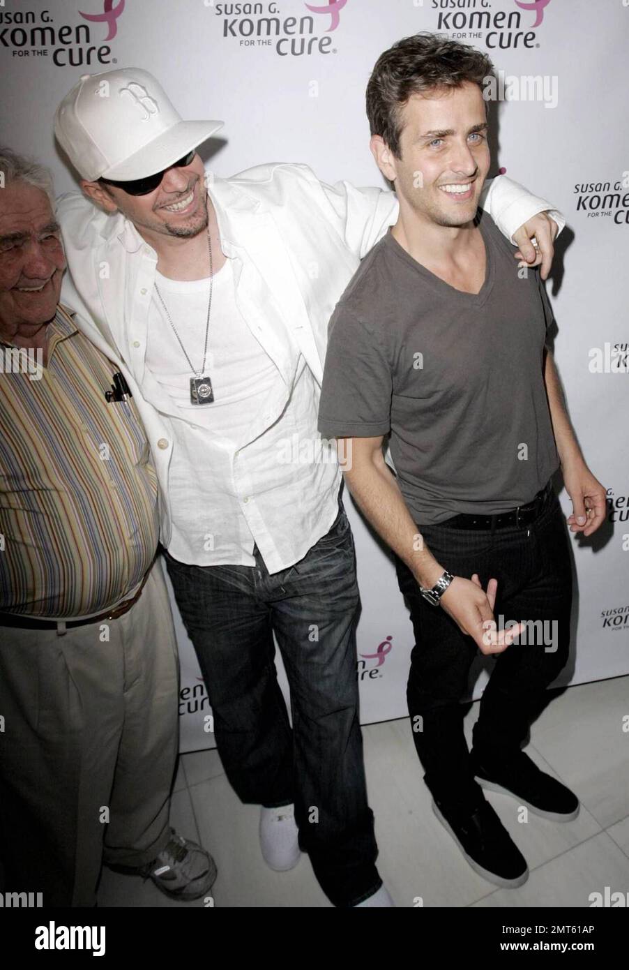 Danny Wood celebrates his birthday with his New Kids on the Block ...